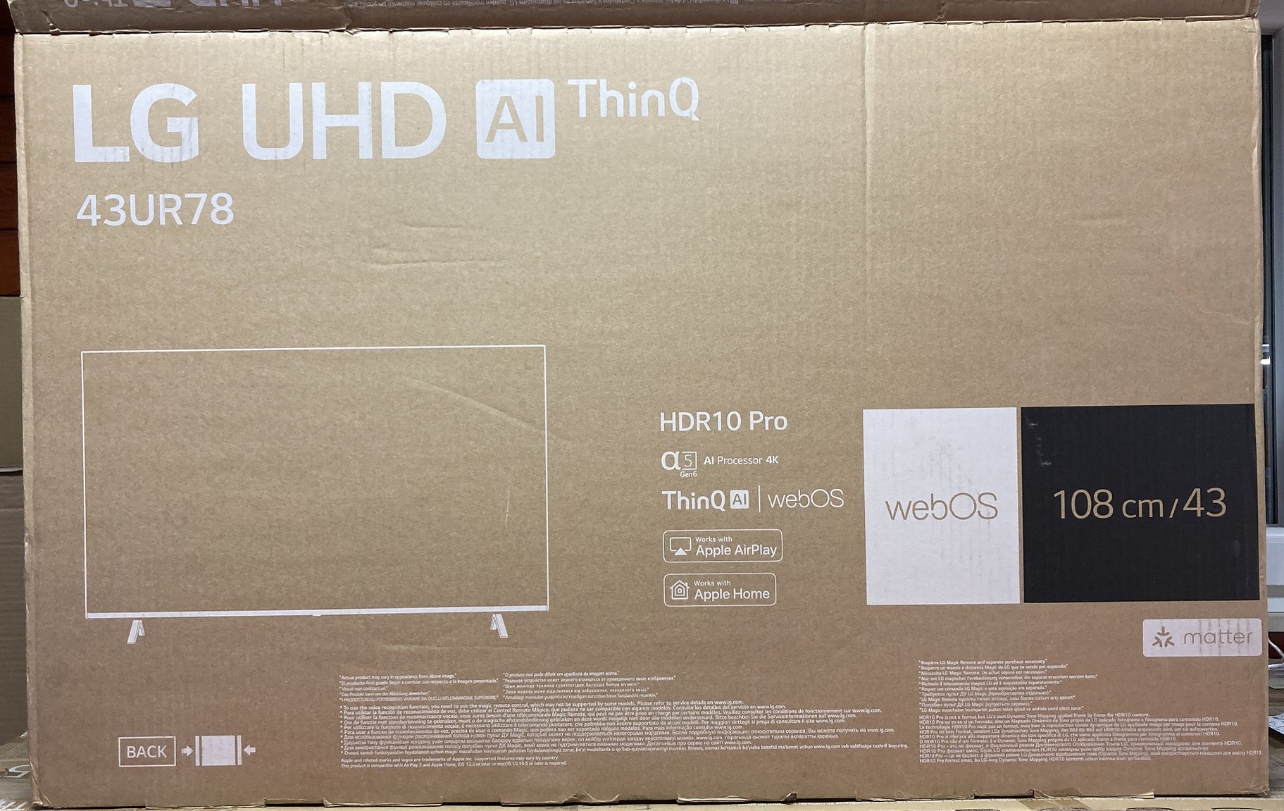 új LG 43" 108 cm UHD 4K smart led tv 100.000 Ft /db - HardverApró