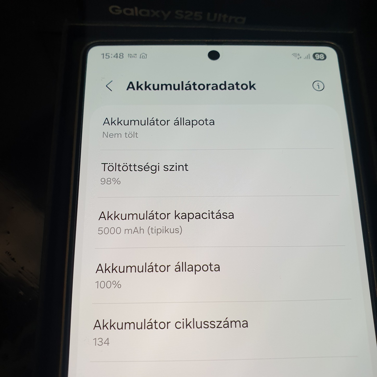 S25 ultra 12/512gb samsung garancia. Telefont beszámítok. - HardverApró