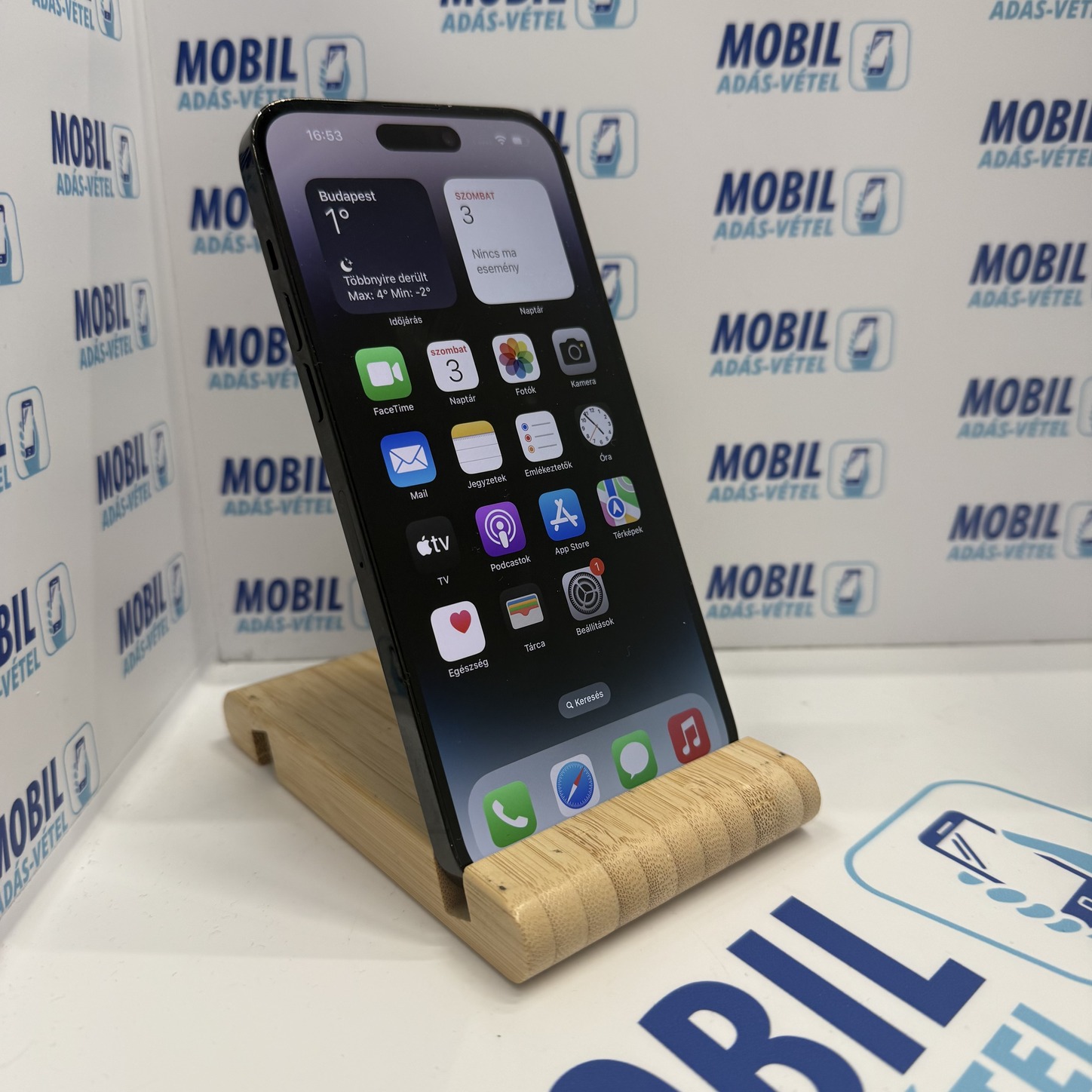 Apple iPhone 14 Pro Max 256GB, Kártyafüggetlen, 1 Év Garanciával ...