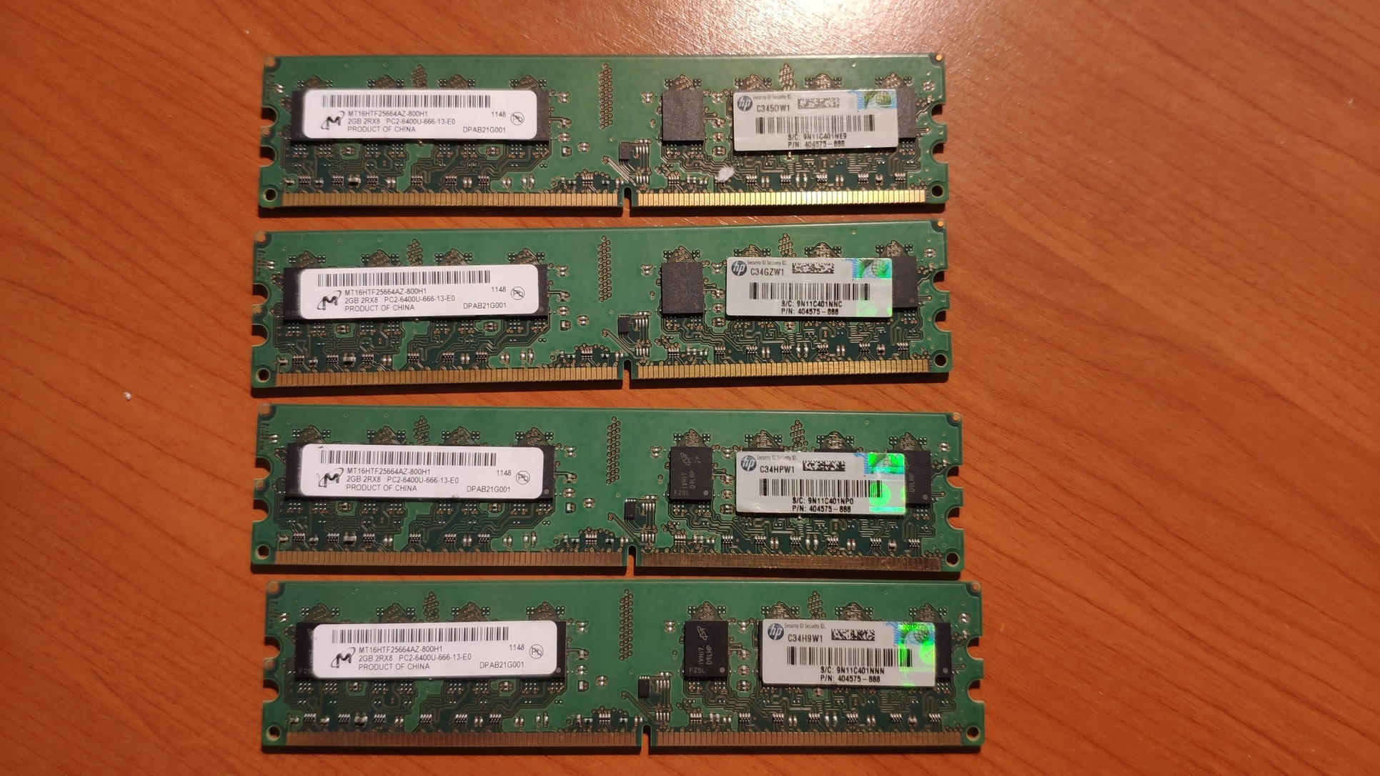 HP DDR2 RAM 6400U-666 2GB - HardverApró