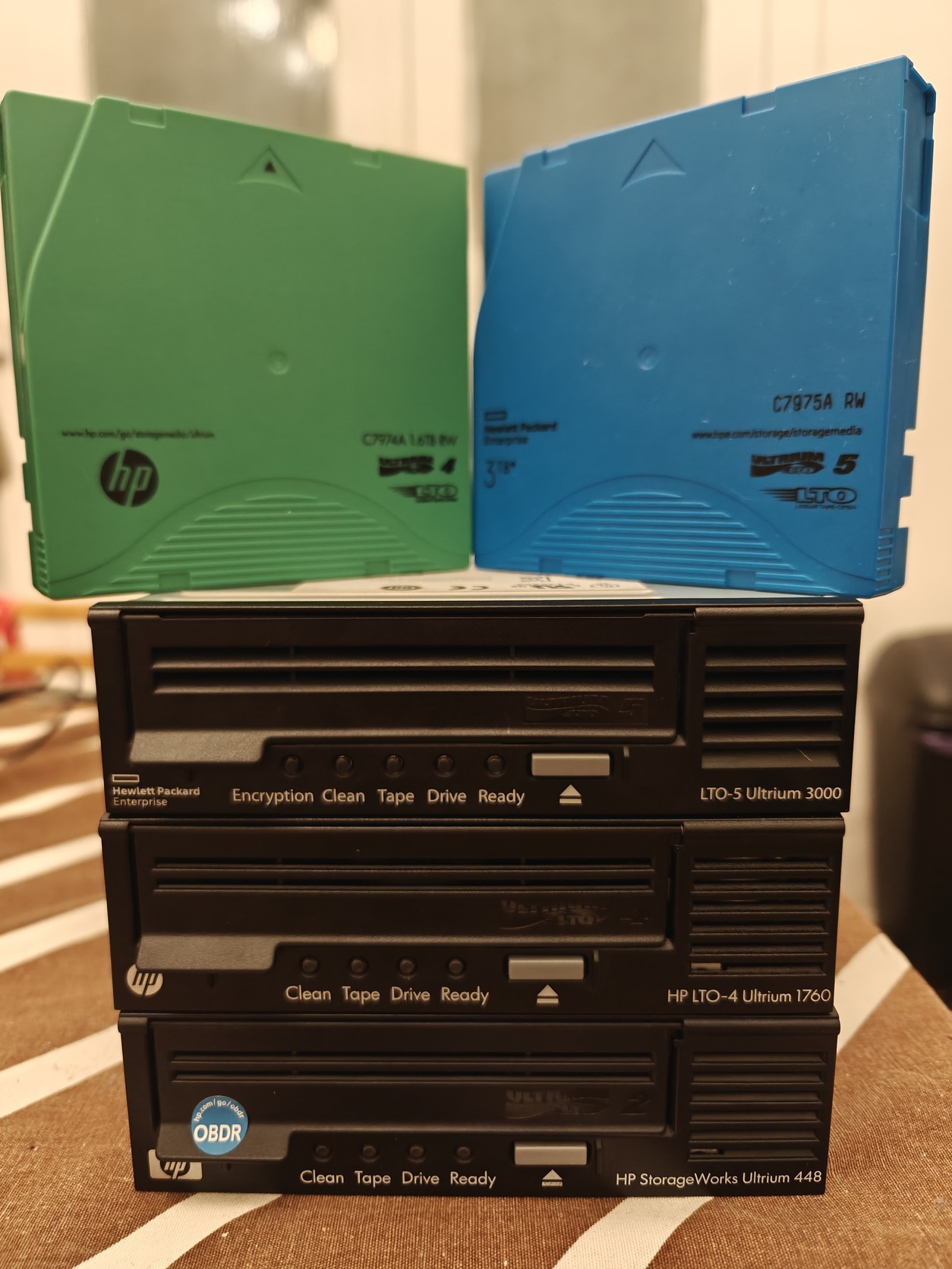 HP LTO-4 Ultrium 1760 internal tape drive (EH921B) SCSI - HardverApró