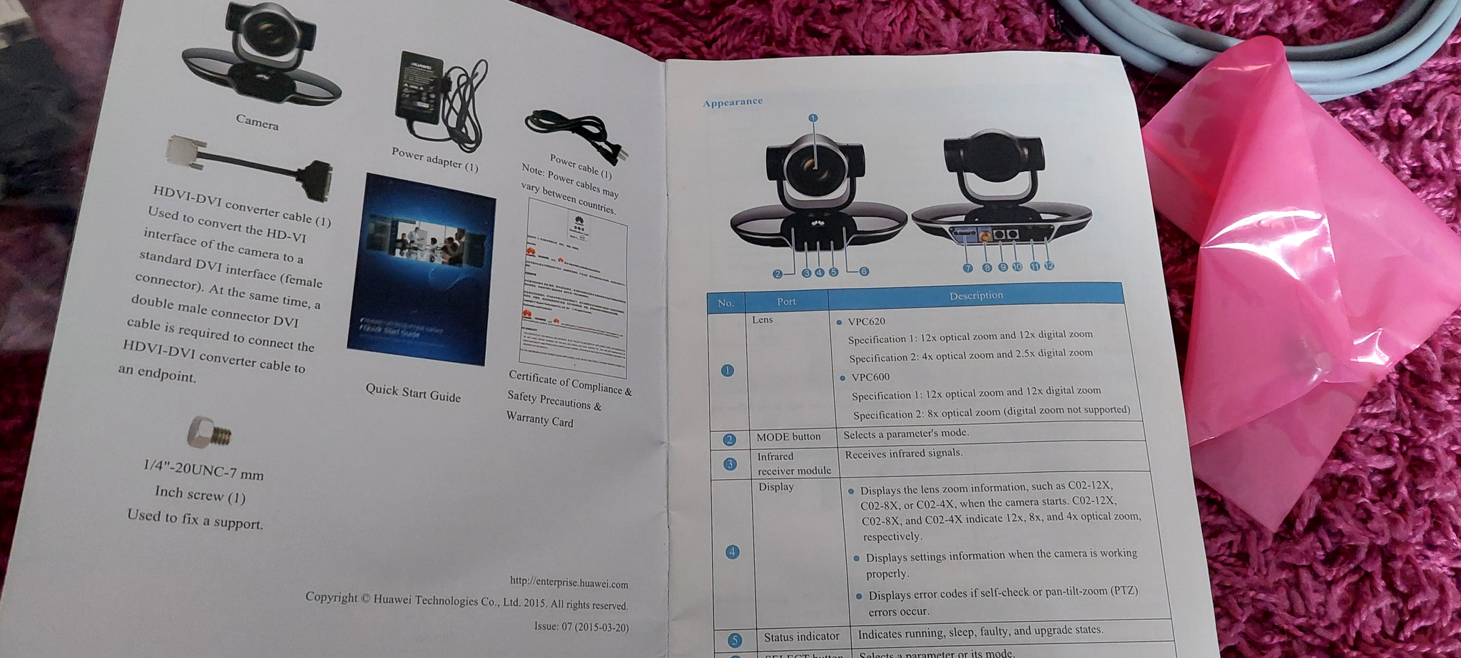 HUAWEI TE30 VPC620&VPC600 - HardverApró