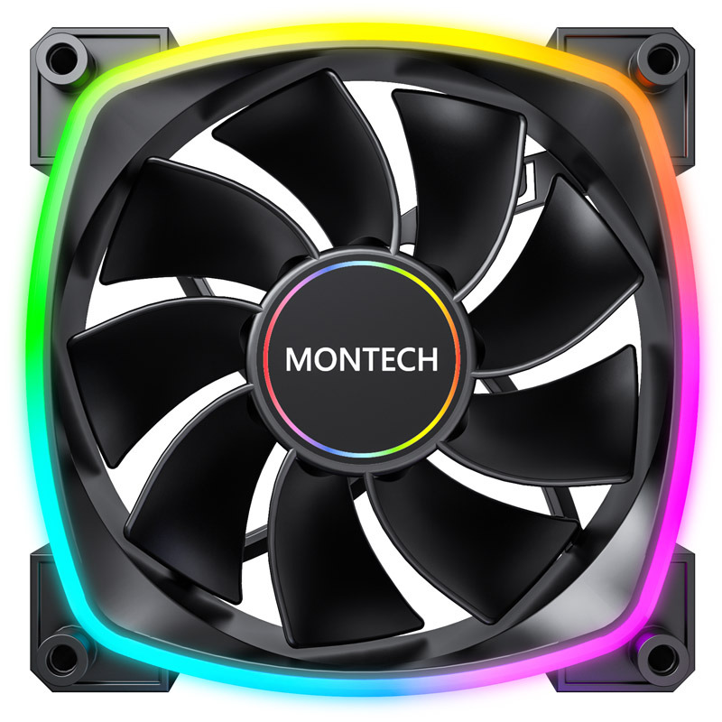 Montech PWM ventillátorok - 120mm (AX-RX), 140mm (RX) - HardverApró
