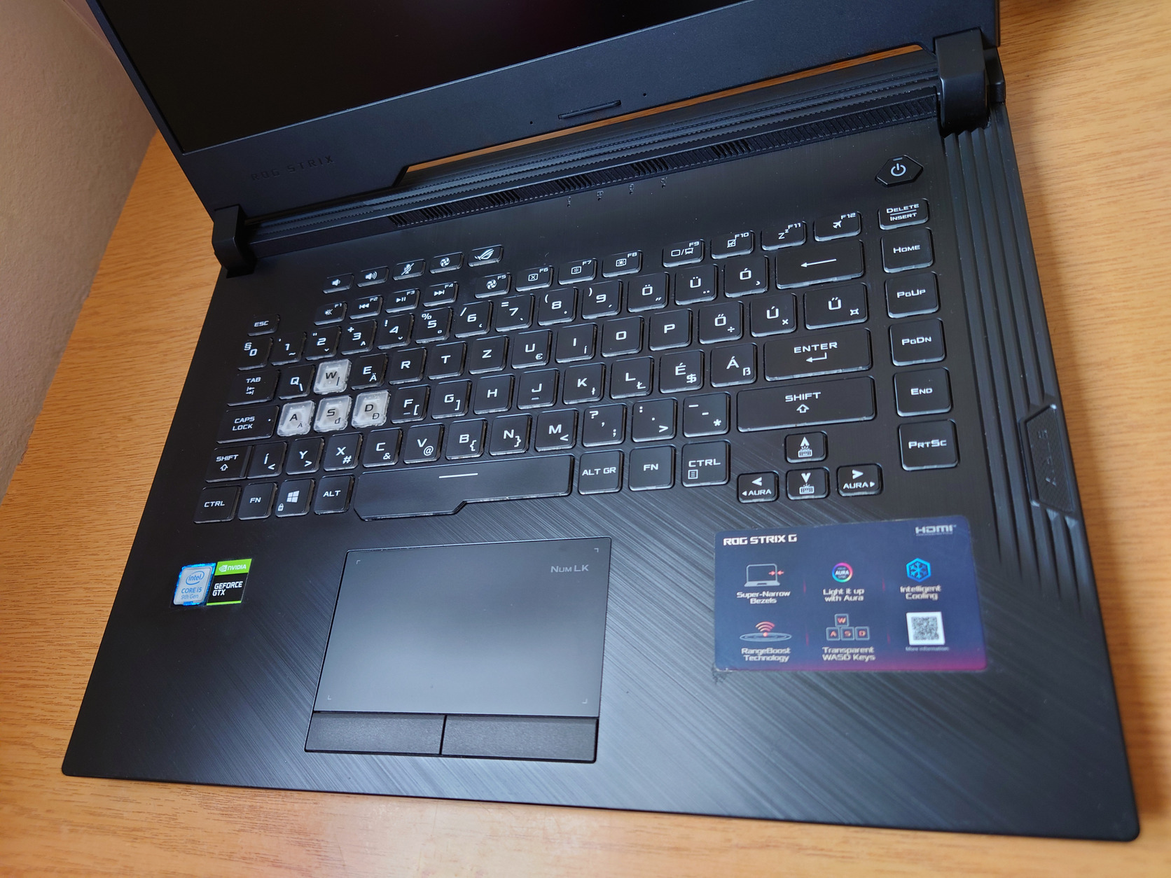 Asus Rog Strix G531GT - RTX 1650 / i5 - 9300H / 16 GB ram - HardverApró