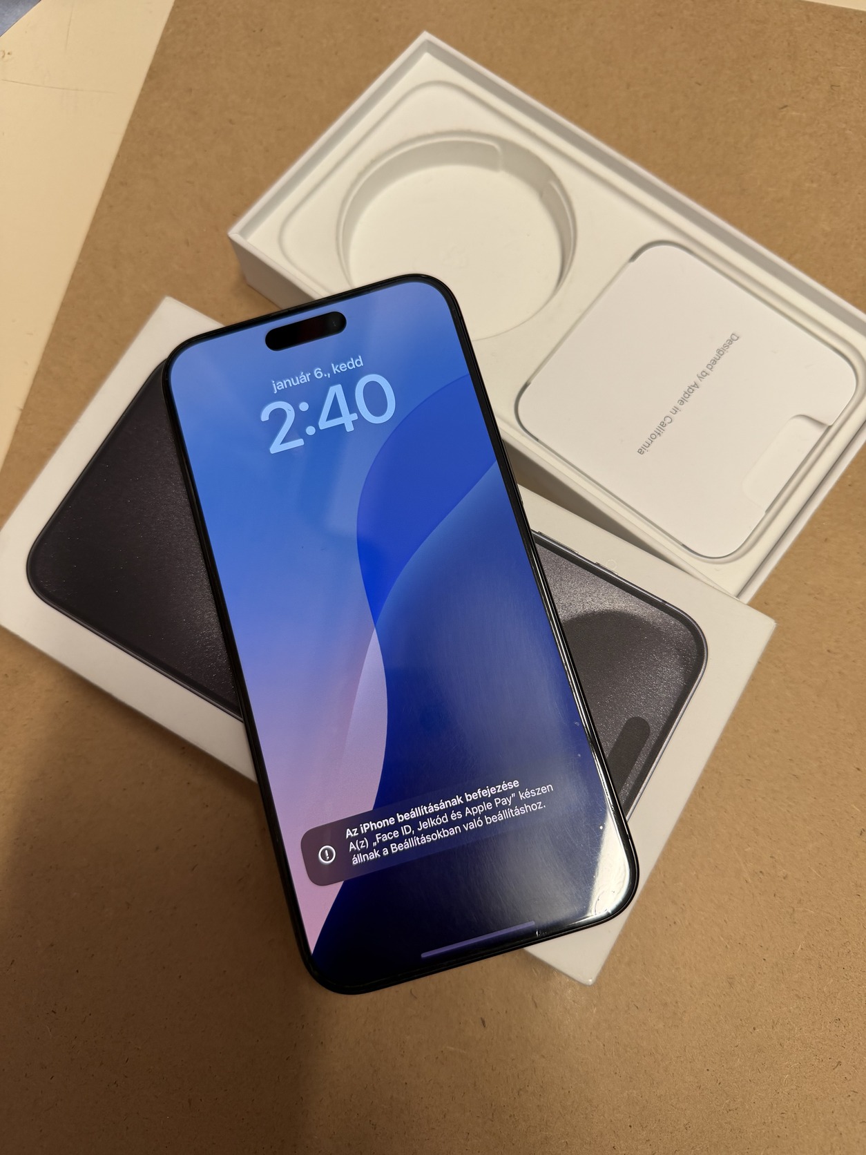 Apple iPhone 15 Pro Max 256 GB Black Titanium - HardverApró