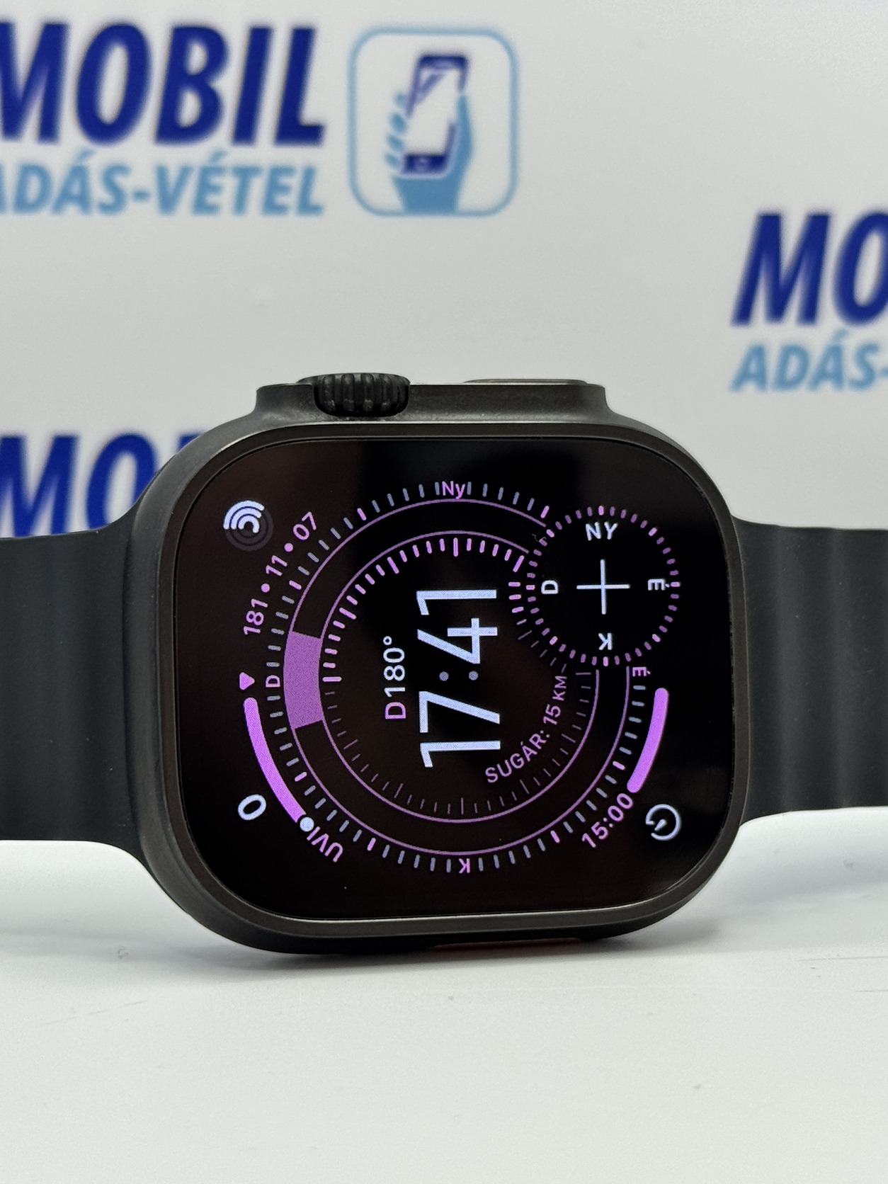 Apple Watch Ultra 2 49mm, 100% akku, 2026.05.05-ig Apple garancia ...