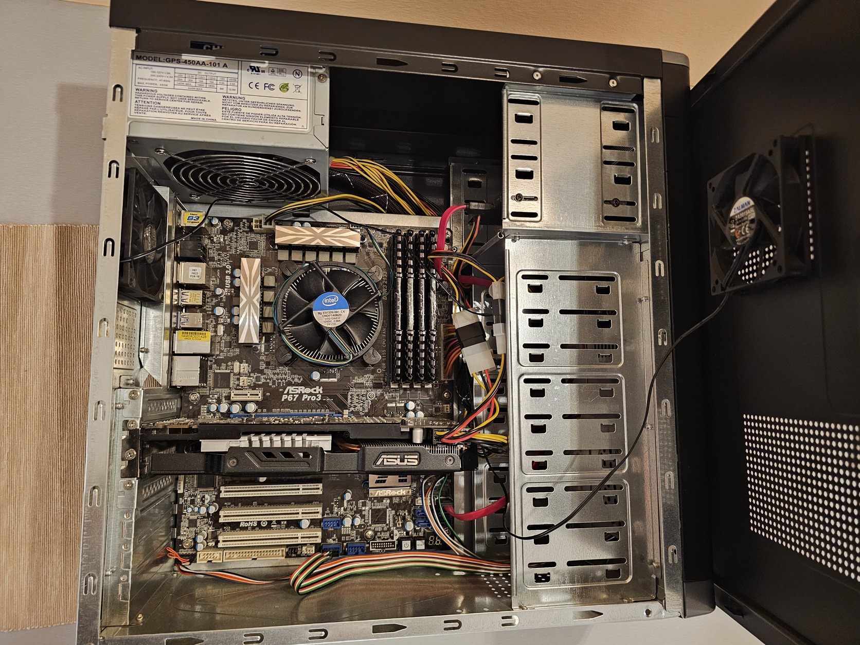 Intel PC: i5 2500k, 16GB DDR3, GTX560, 256GB SSD, Win10 - HardverApró
