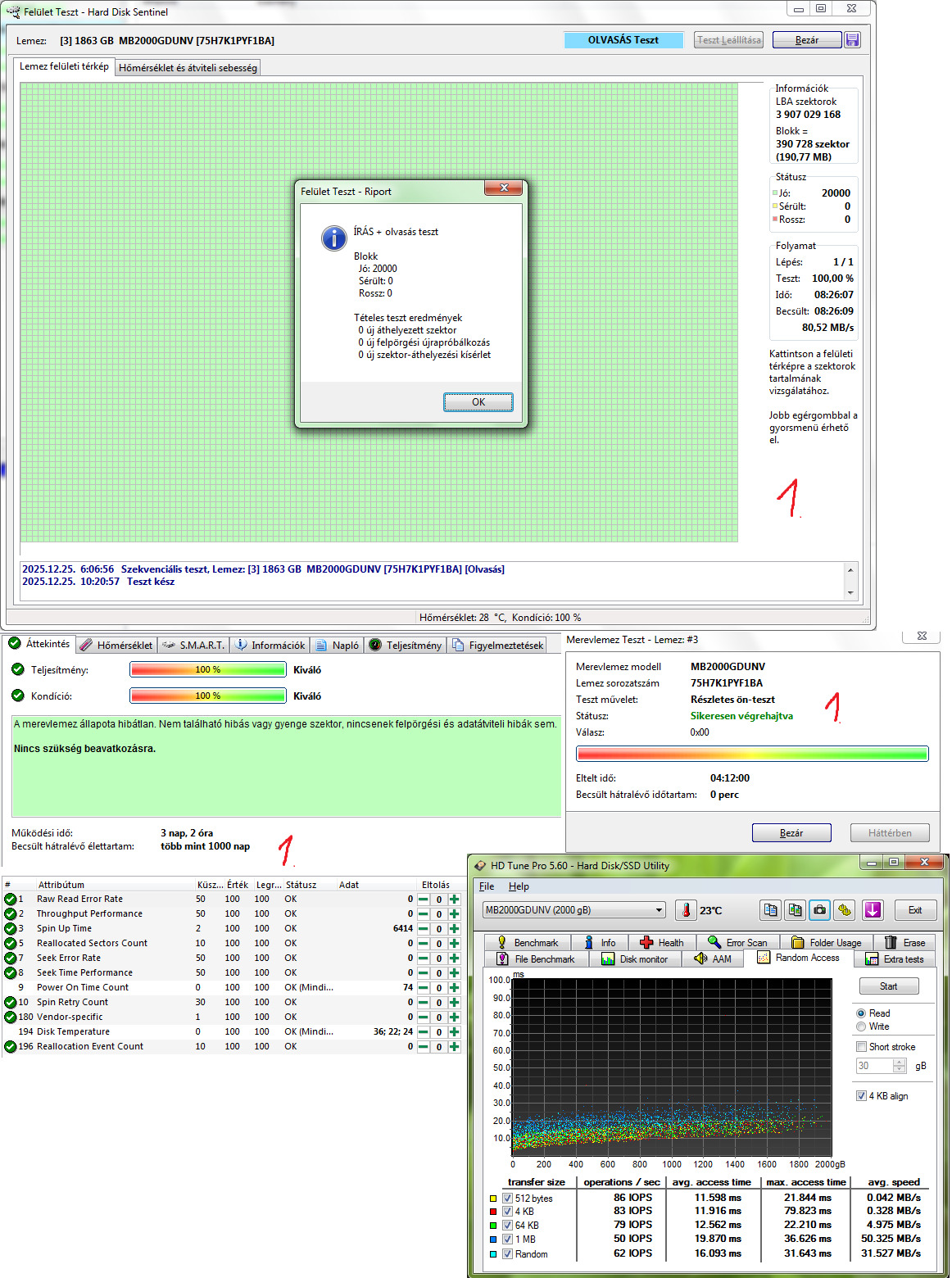 HP Toshiba MG03ACA200 2TB - HardverApró