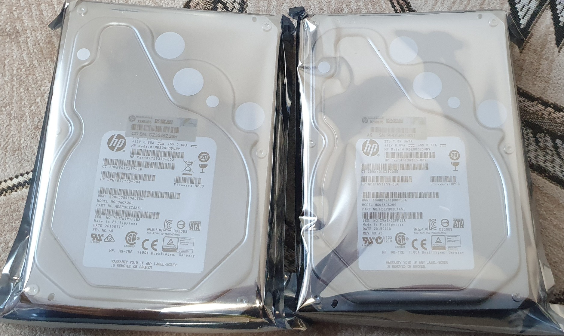 HP Toshiba MG03ACA200 2TB - HardverApró