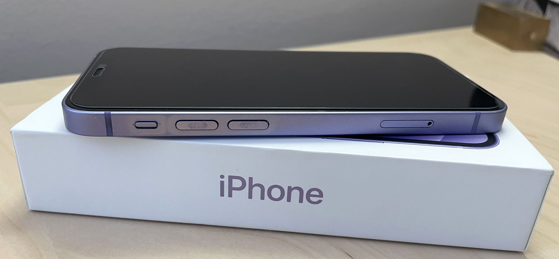 Apple iPhone 12 Mini, Lila, 128GB, új állapotú, független, 87% akku ...