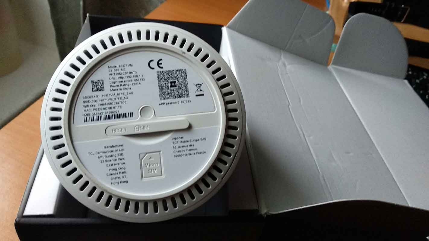 Alcatel Linkhub HH71VM cat7 4G+ SIM kártyás router - független ...