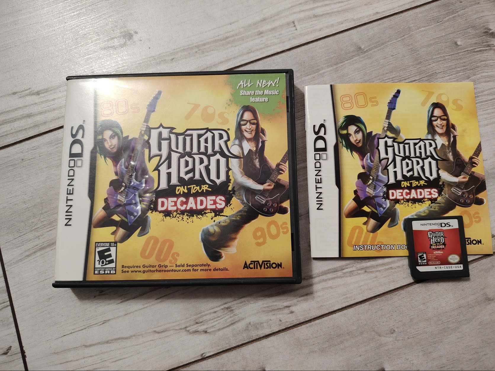 Nintendo DS guitar hero on Tour pakk - HardverApró