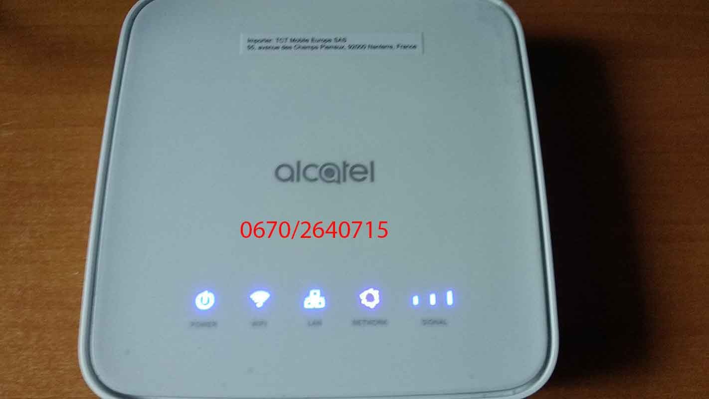 Alcatel HH40V LTE 4G SIM kártyás Router - Független! - HardverApró