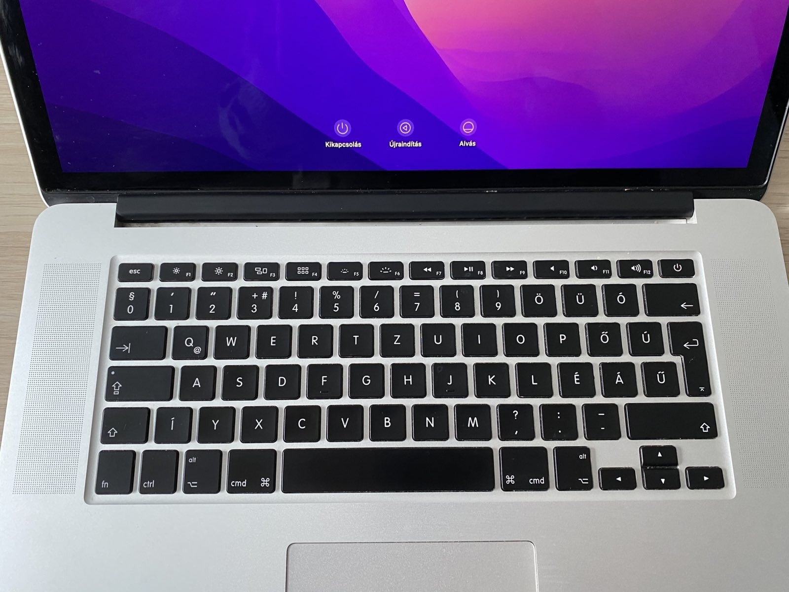 MacBook Pro 15" (2015 mid) HIBÁS / ALKATRÉSZNEK - HardverApró