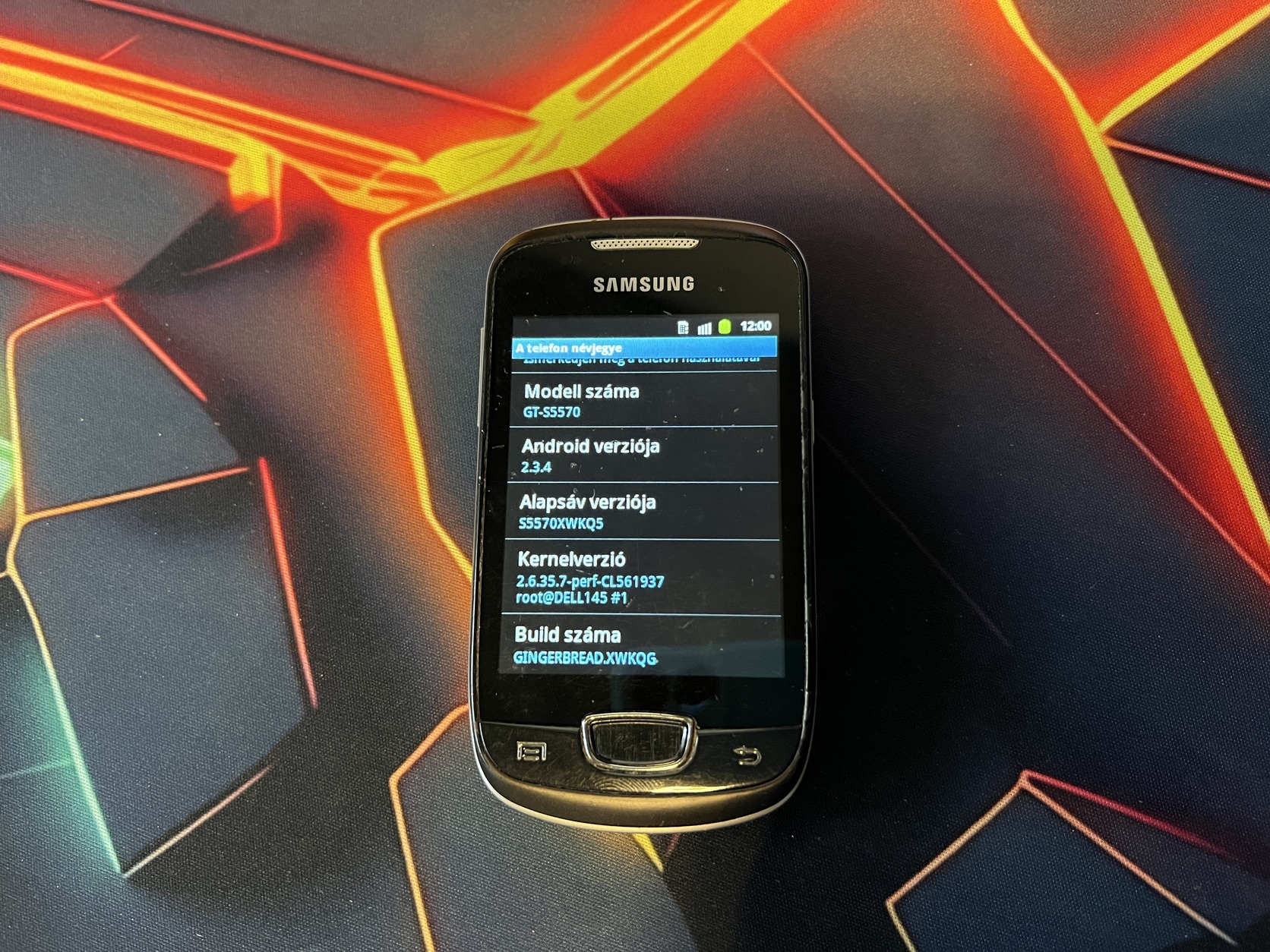 Samsung Galaxy Mini GT-S5570 - HardverApró