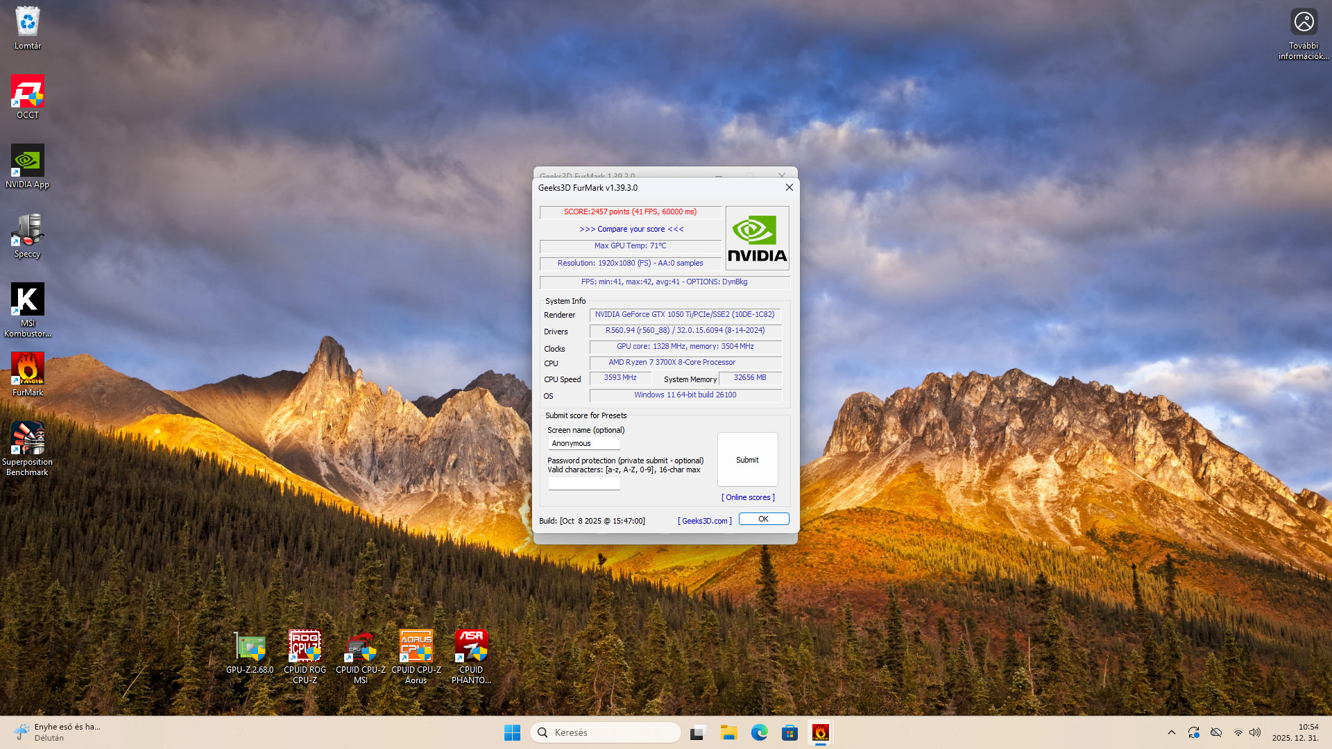 ASUS GeForce GTX 1050 Ti 4GB GDDR5 128bit - HardverApró