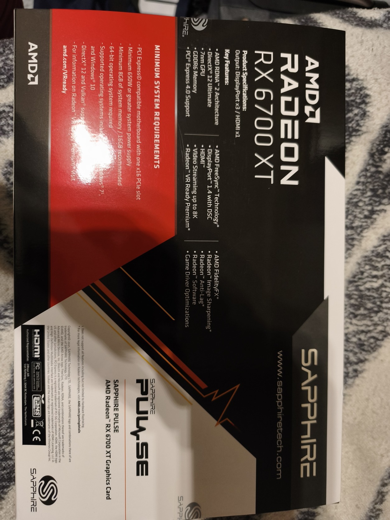 Sapphire Pulse 6700 XT Eladó! - HardverApró