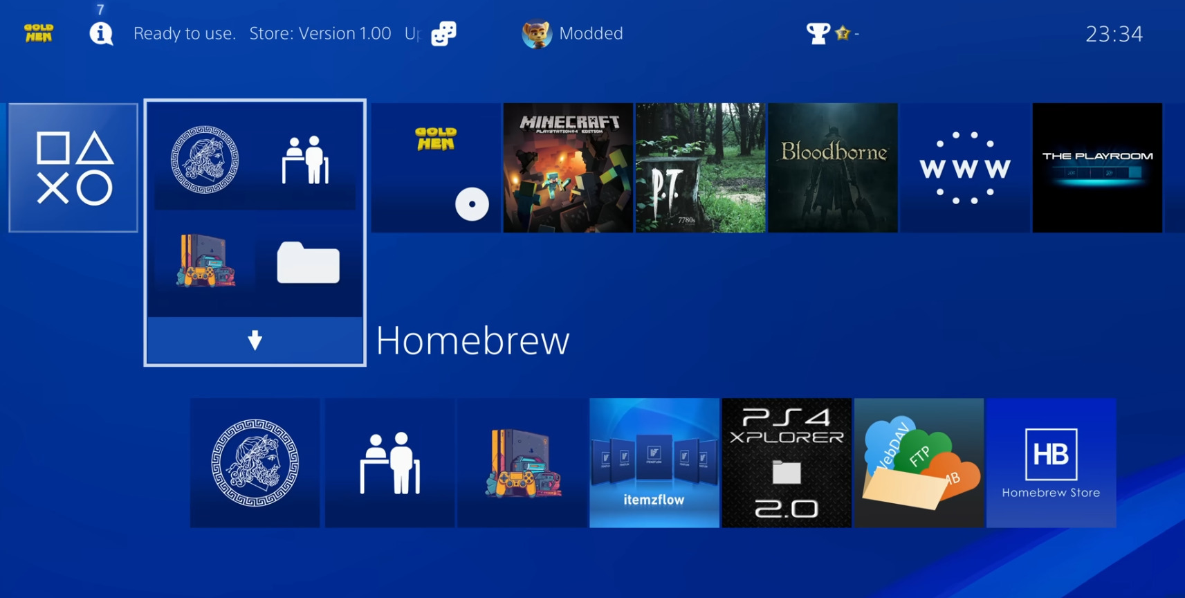 Playstation 4 BD-JB Lapse HenLoader CFW 9.00-12.52 GoldHen - magyar ...