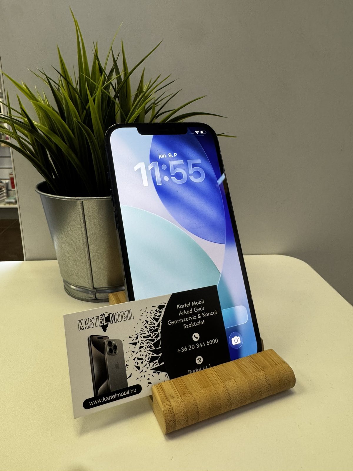 Apple iPhone 12 Pro Max 256Gb, 12 hónap Garancia, Kék Színben, Uj ...