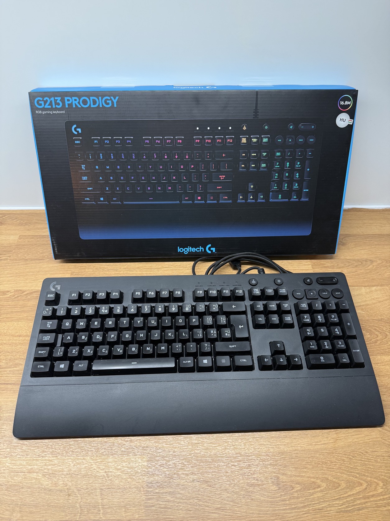 Logitech G213 PRODIGY RGB HU billentyűzet - HardverApró