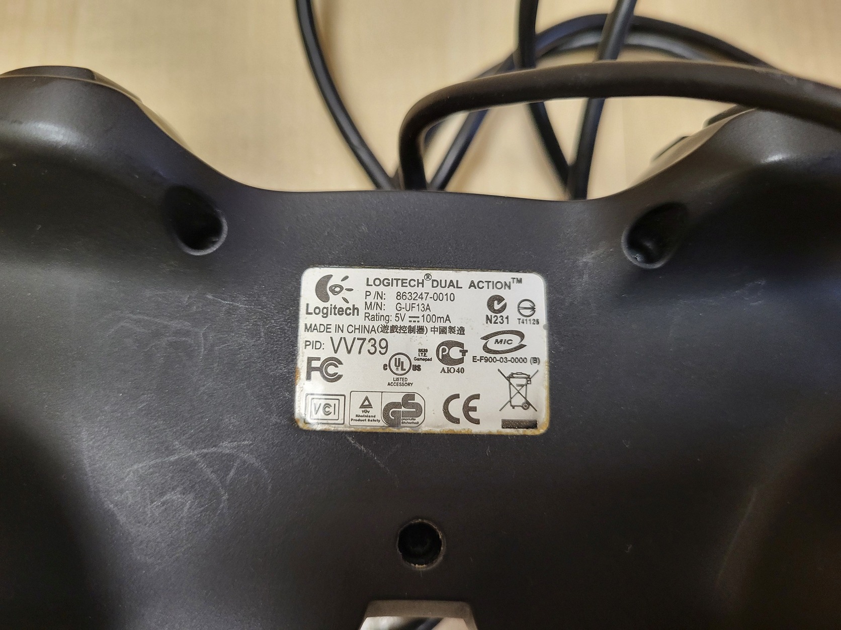 Logitech G-UF13A Dual Action kontroller - HardverApró