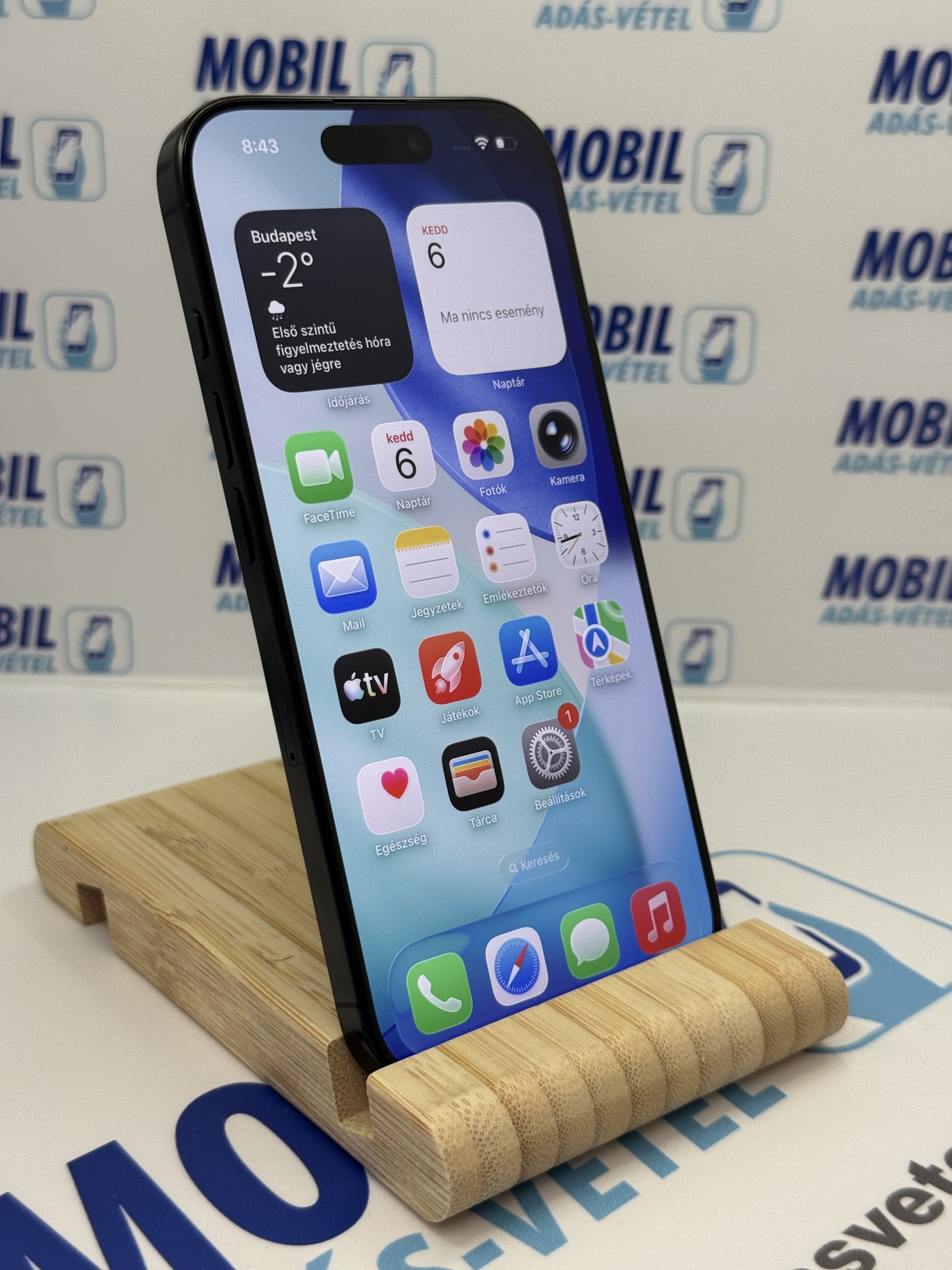 Apple Iphone 16 Pro 128GB, 99% akkumulátor, 12 hónap garancia ...