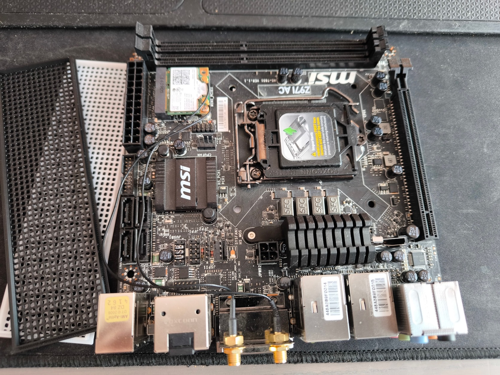 Ritkaság: MSI Z97I AC Mini-ITX LGA1150, Tuning Lap! - HardverApró