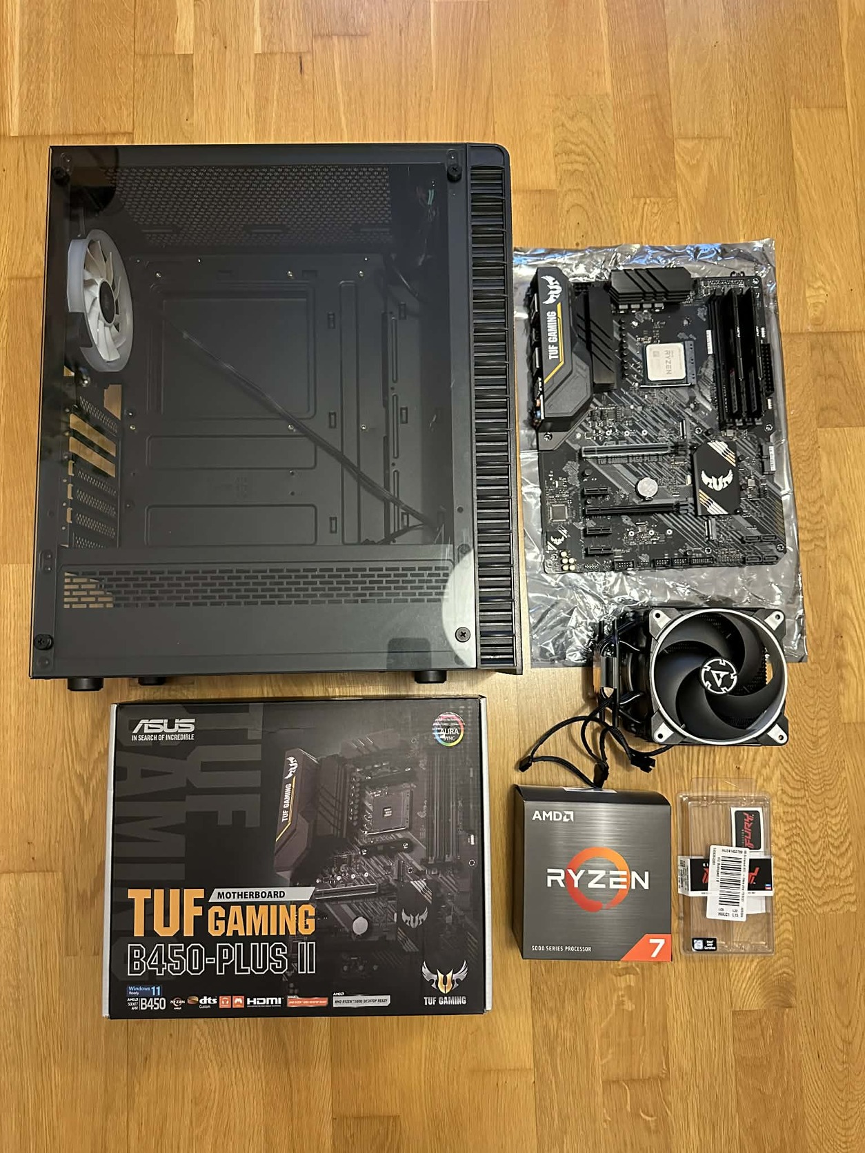 PC alkatrészek, minden GARANCIÁS még - Ryzen7 5800X, 16GB DDR4 3200MHz ...