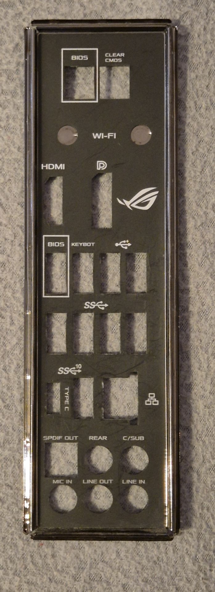 ASUS ROG MAXIMUS X HERO LGA1151 Z370 ATX Aura Sync RGB LED DDR4 M2 ...