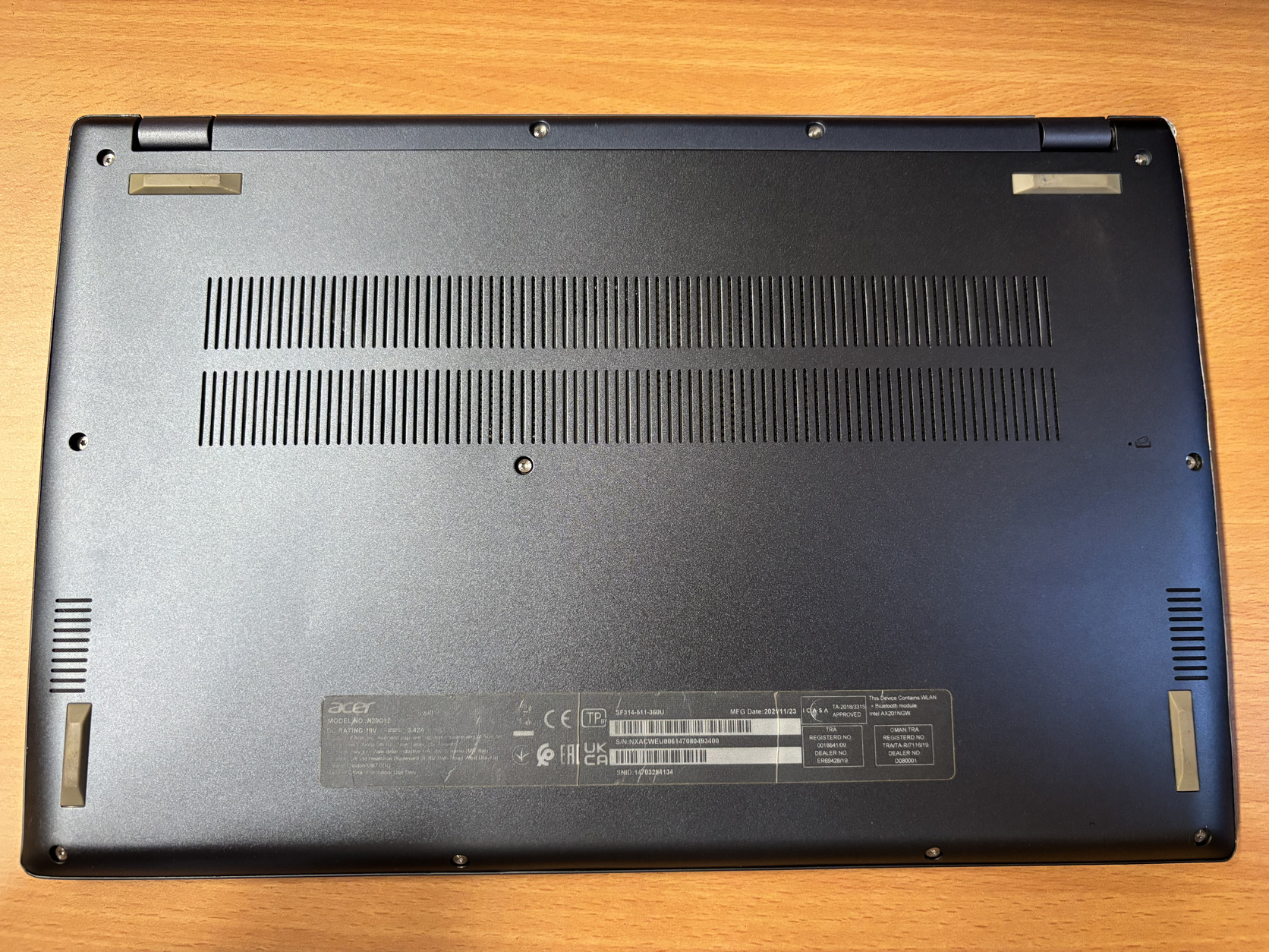 Acer Swift 3 SF314-511 / Intel i3 / Intel UHD Graphics / 8GB LPDDR4X ...