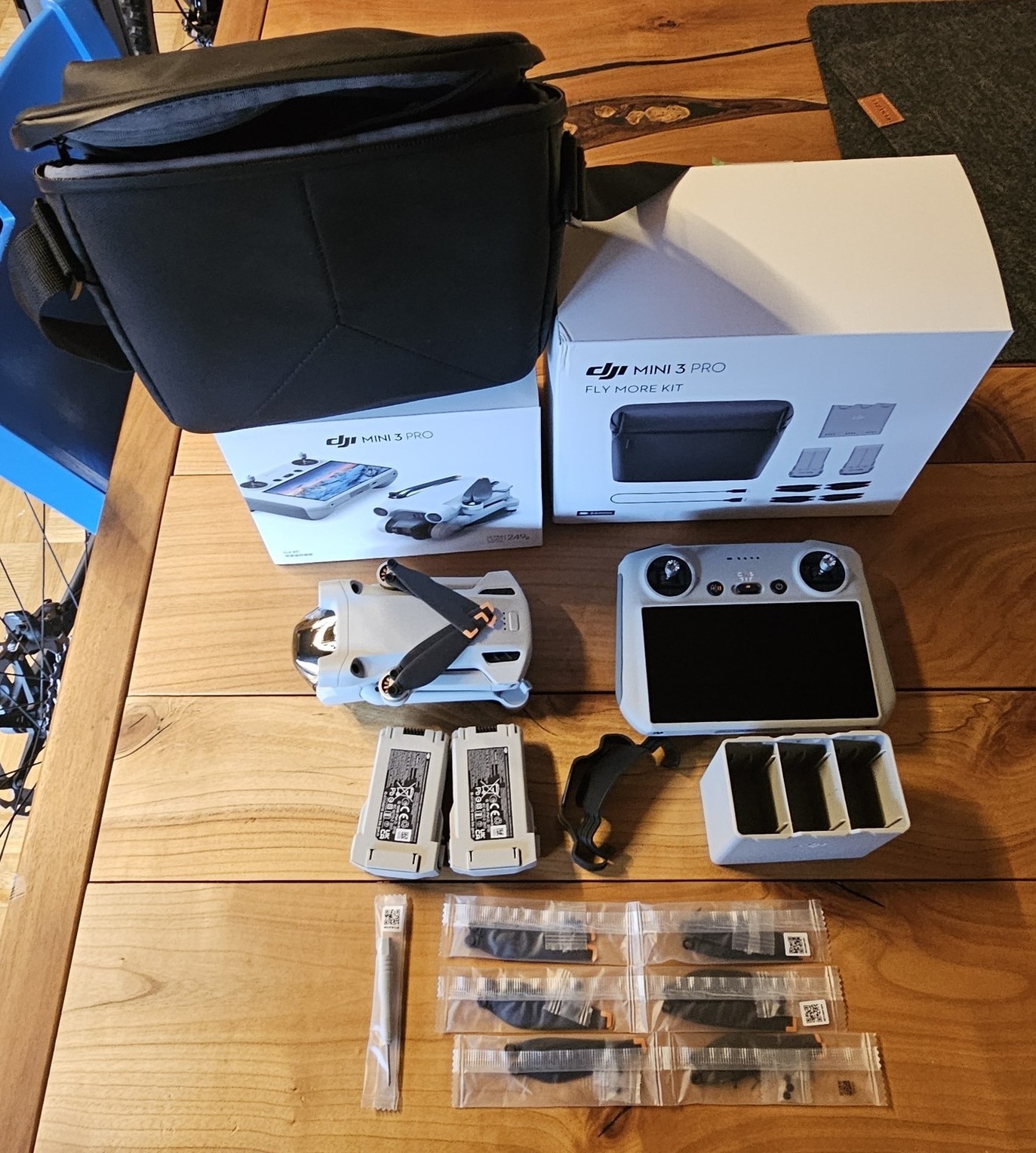 DJI Mini 3 pro Fly More Combo RC - drón szett új állapotban - HardverApró