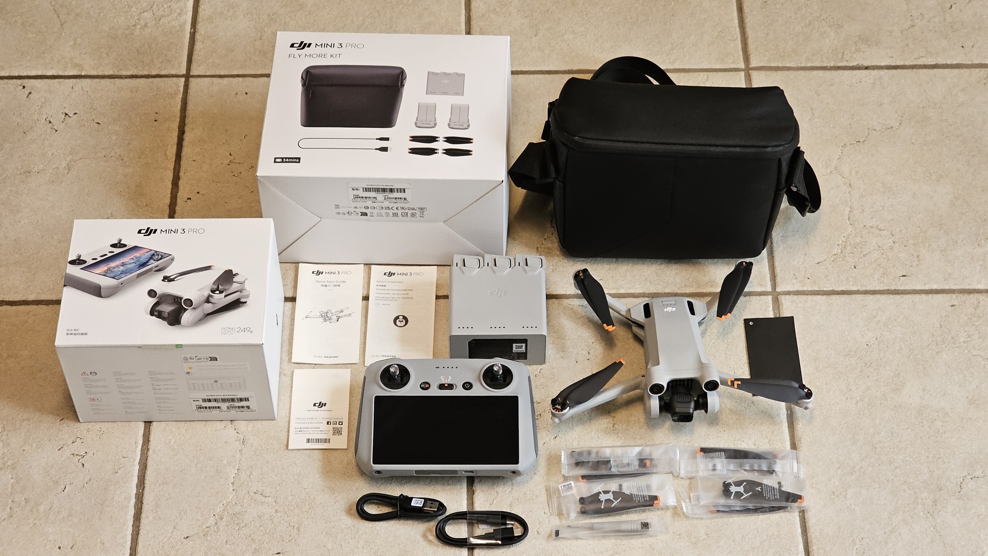 DJI Mini 3 pro Fly More Combo RC - drón szett - HardverApró