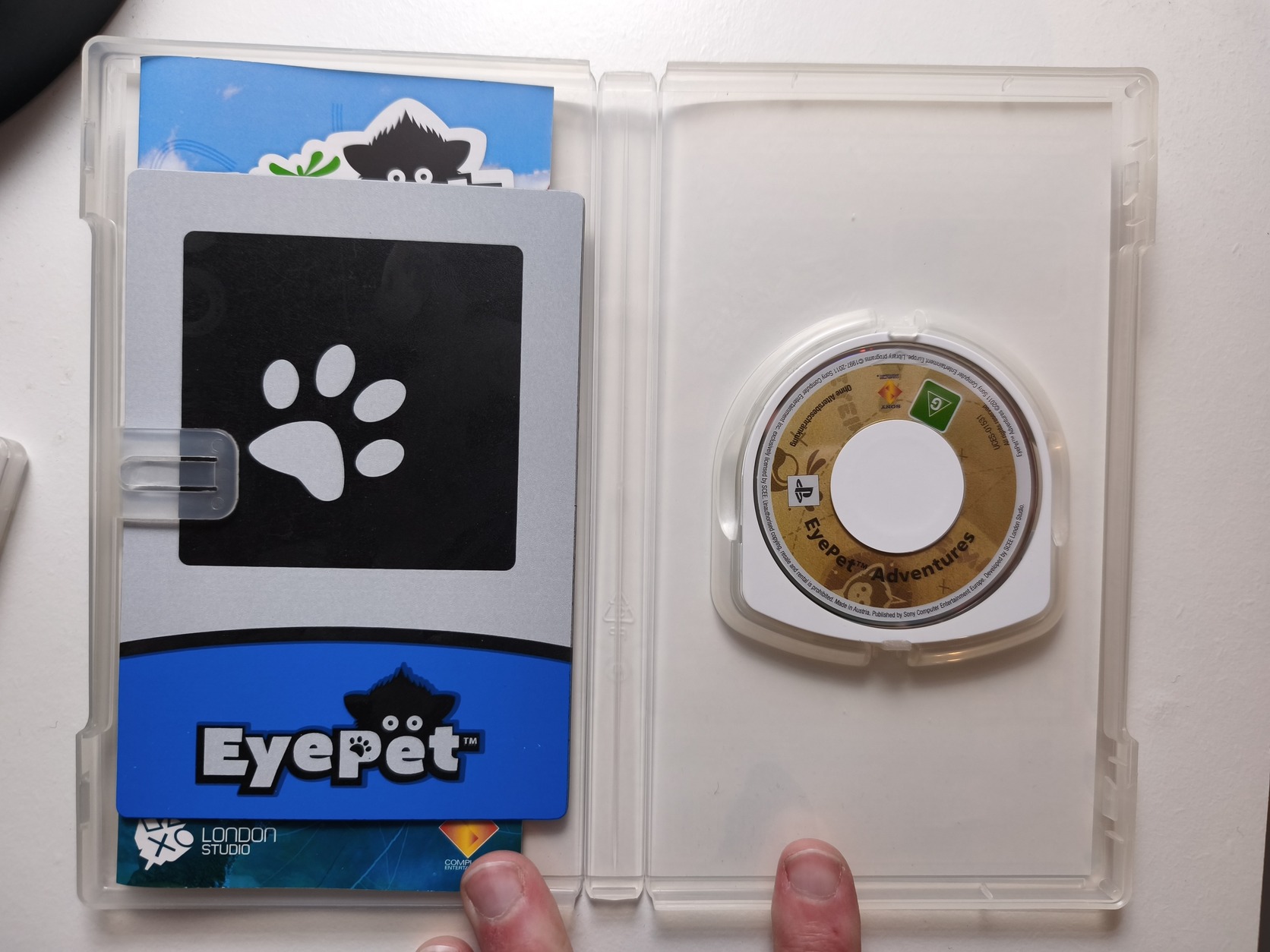 PSP 300 kamera + Invizimals + Eyepet - HardverApró