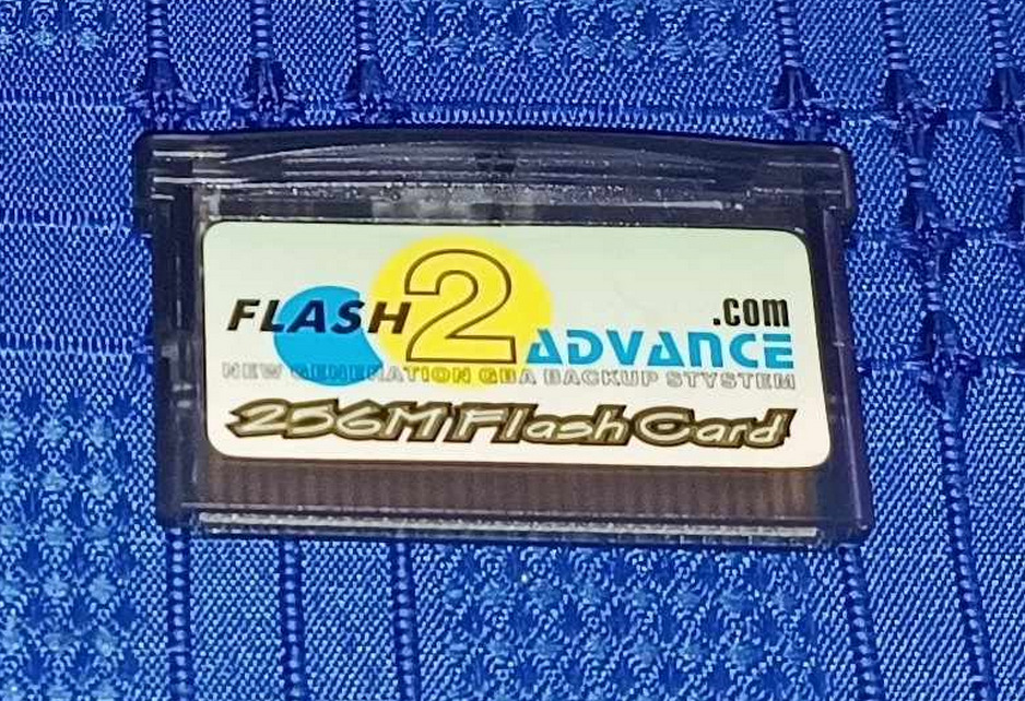 Gameboy Flash2Advance kártya 6db játékkal (Super Mario, Mario Kart ...