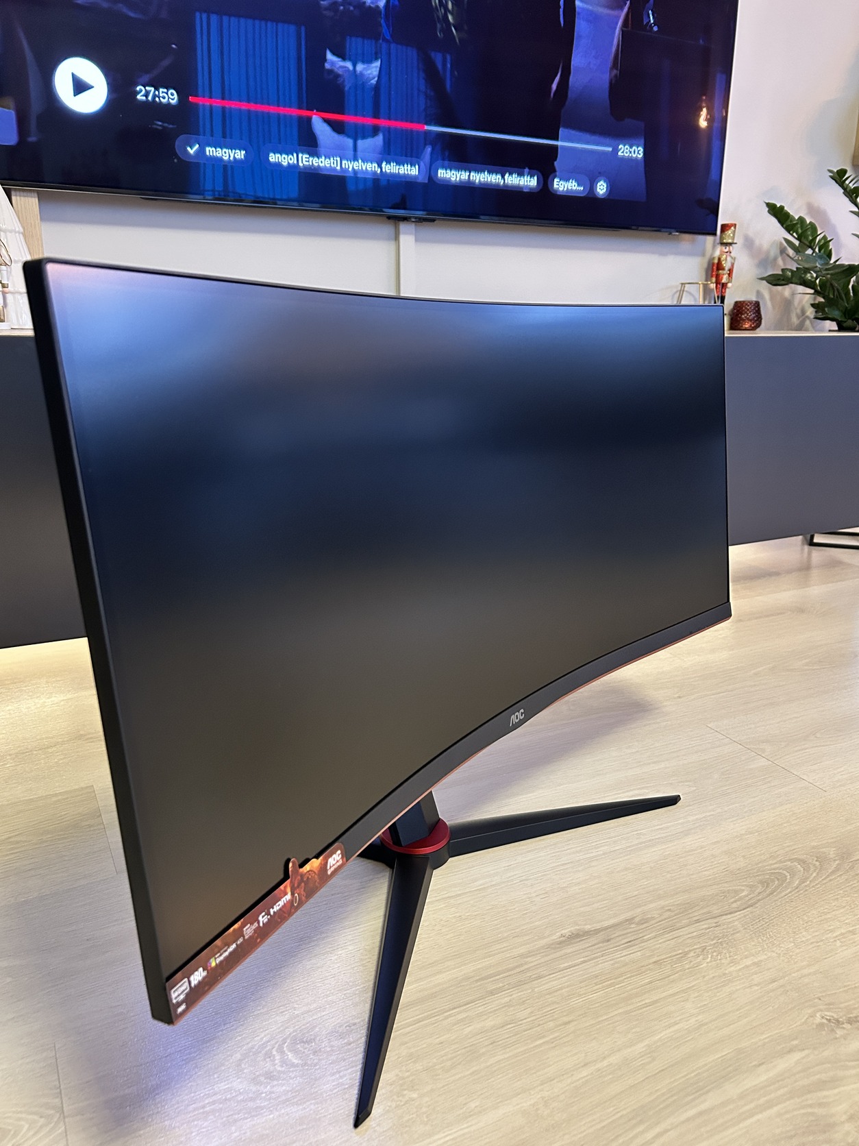 AOC 34" Curved Gaming Monitor CU34G2XP / 34" / UWQHD / 180Hz / 1ms ...