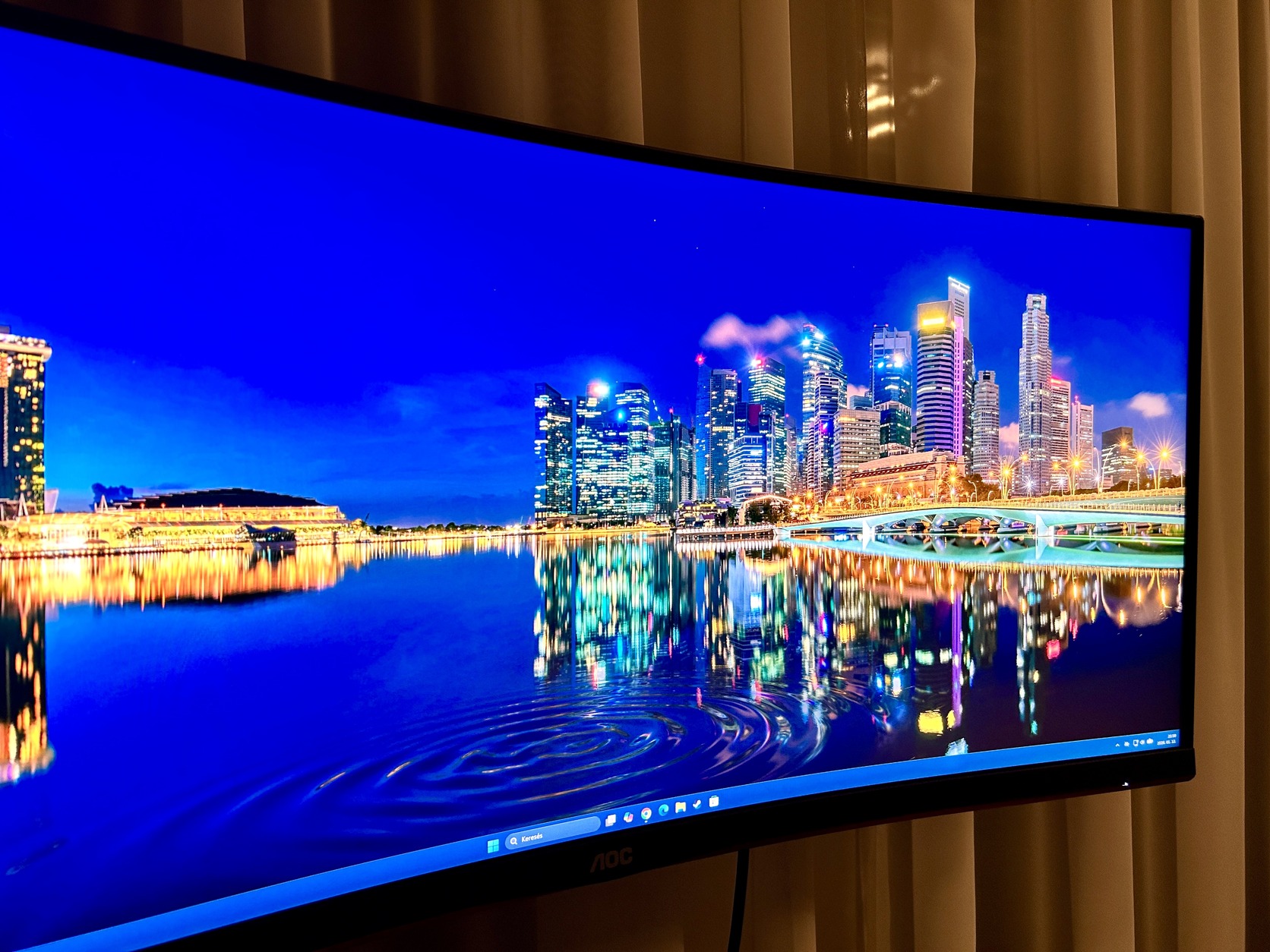 AOC 34" Curved Gaming Monitor CU34G2XP / 34" / UWQHD / 180Hz / 1ms ...