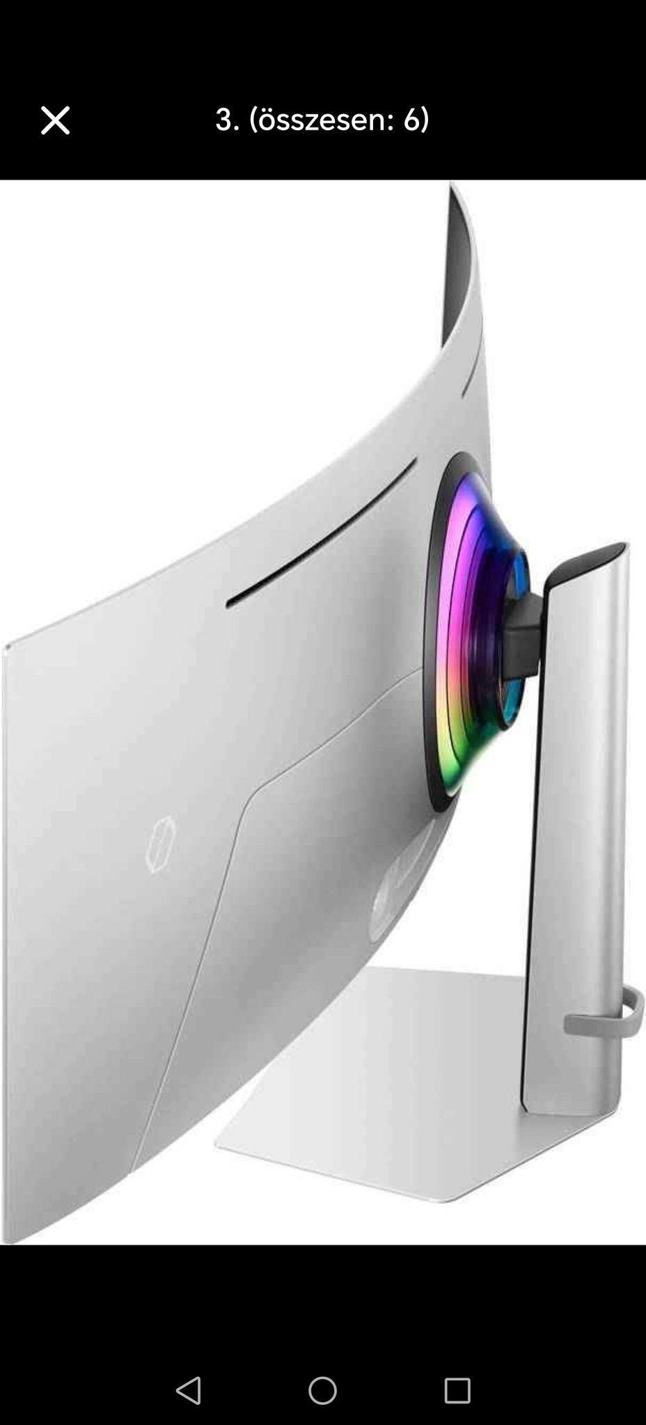 Samsung Odyssey G9 OLED 244 hz S49CG934SU Monitor - HardverApró