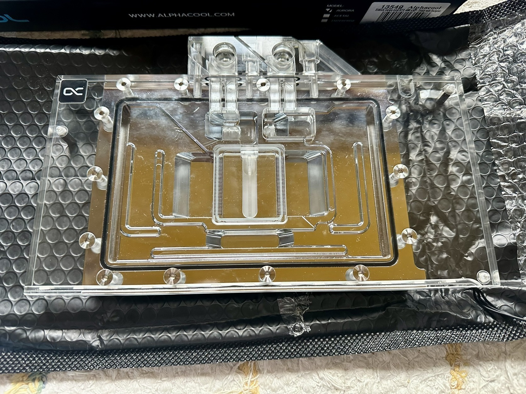 Alphacool Zotac/Manli 4080/4080 SUPER GPU blokk (Bp-en ingyen szállítás ...