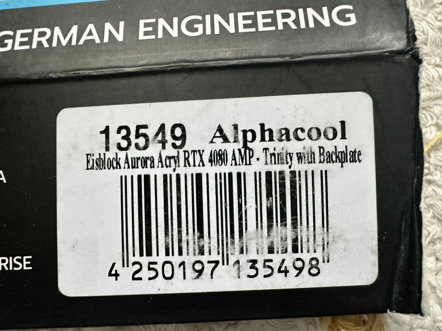 Alphacool Zotac/Manli 4080/4080 SUPER GPU blokk (Bp-en ingyen szállítás ...