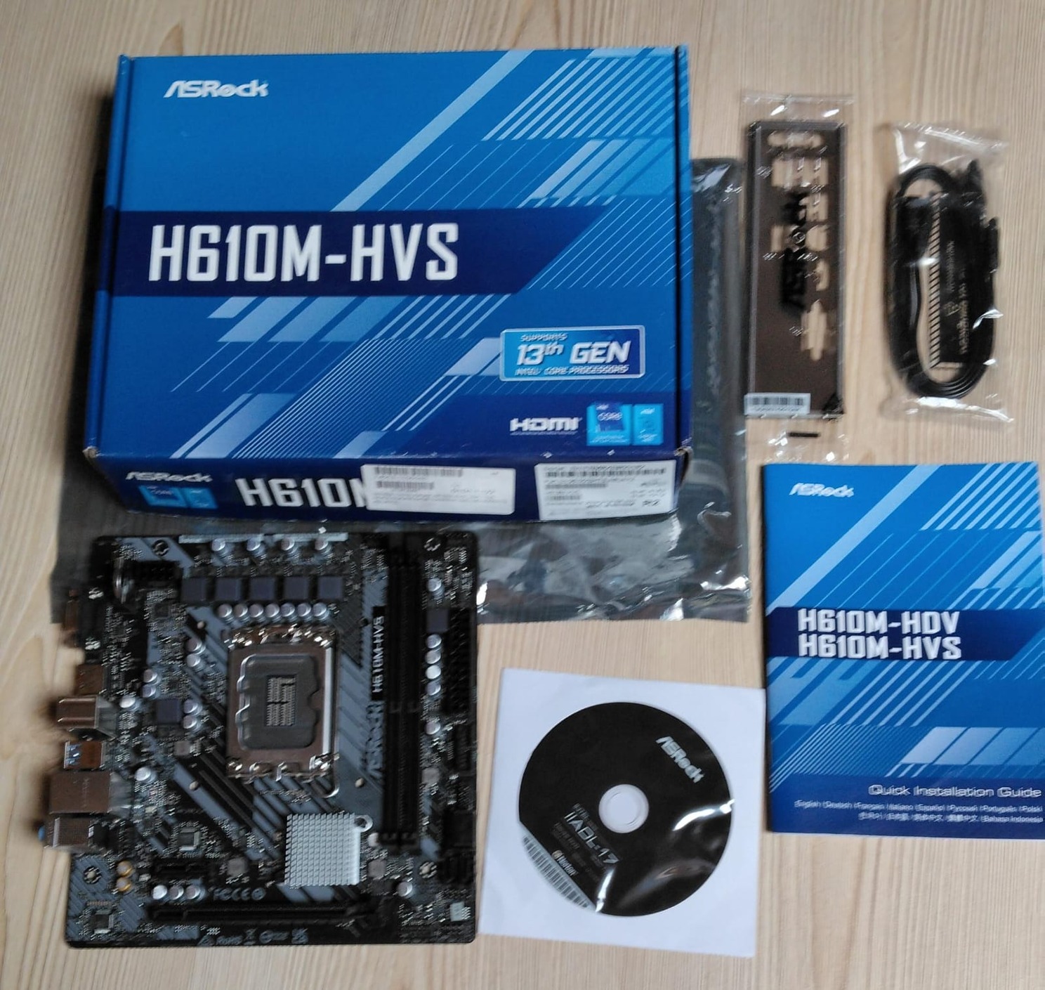 Asock H610M-HVS (foglalat kishibàs) - HardverApró