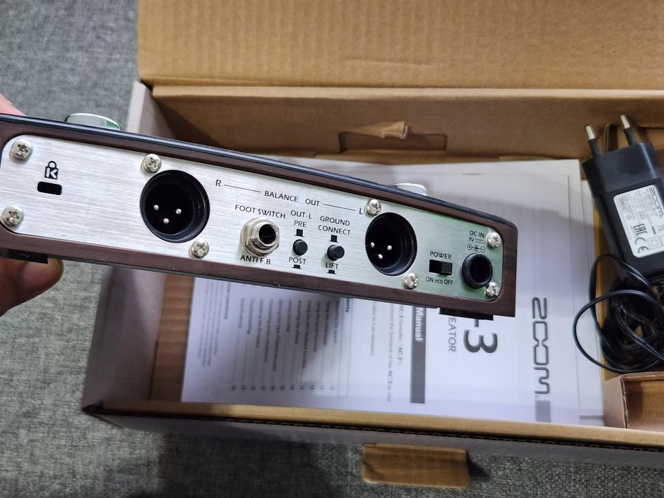 Zoom AC3 multieffekt akusztikus gitárhoz - HardverApró