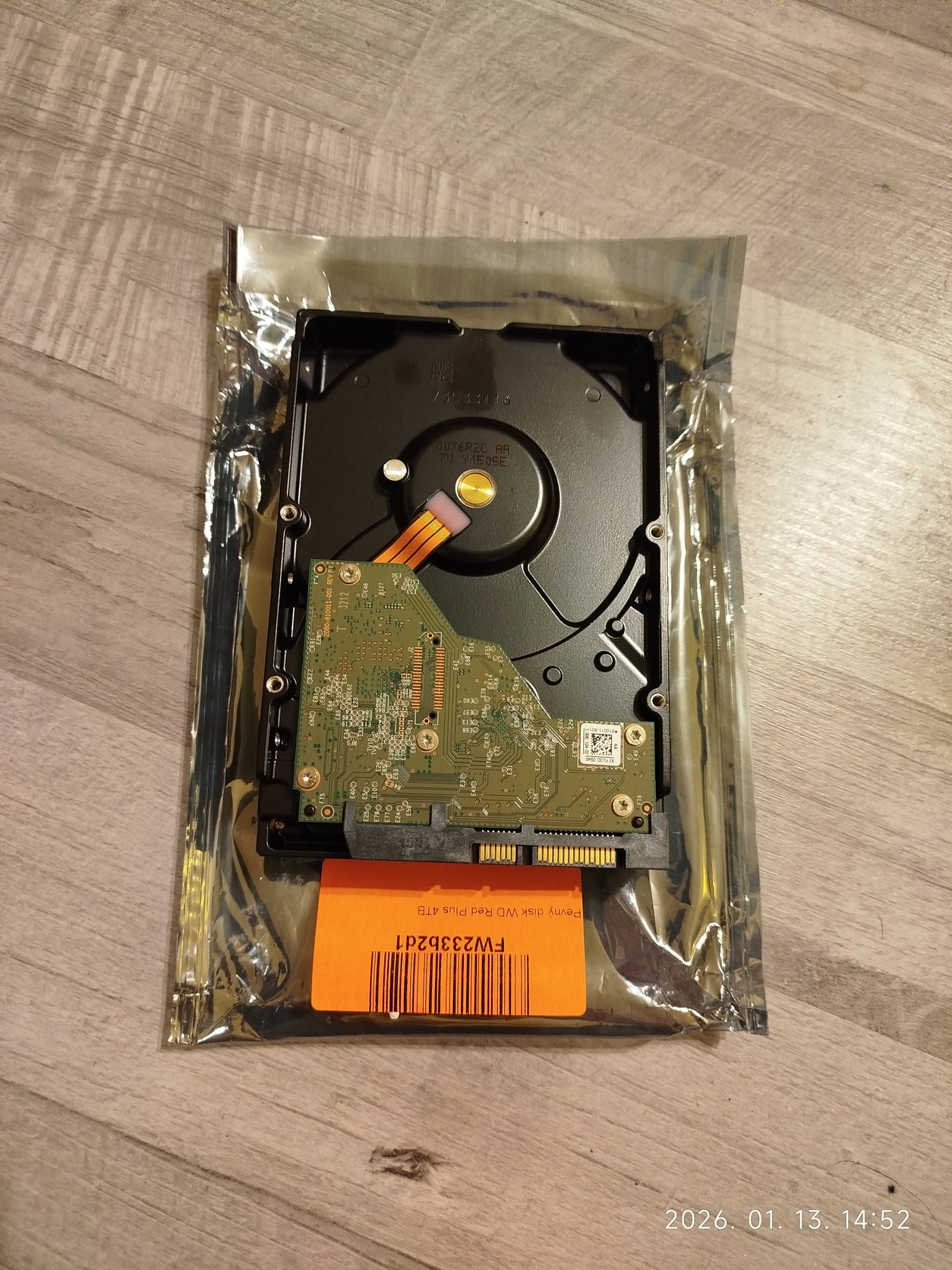 ELADÓ Western Digital WD Red Plus 3.5 2TB 5400rpm 128MB SATA3 (WD20EFZX ...