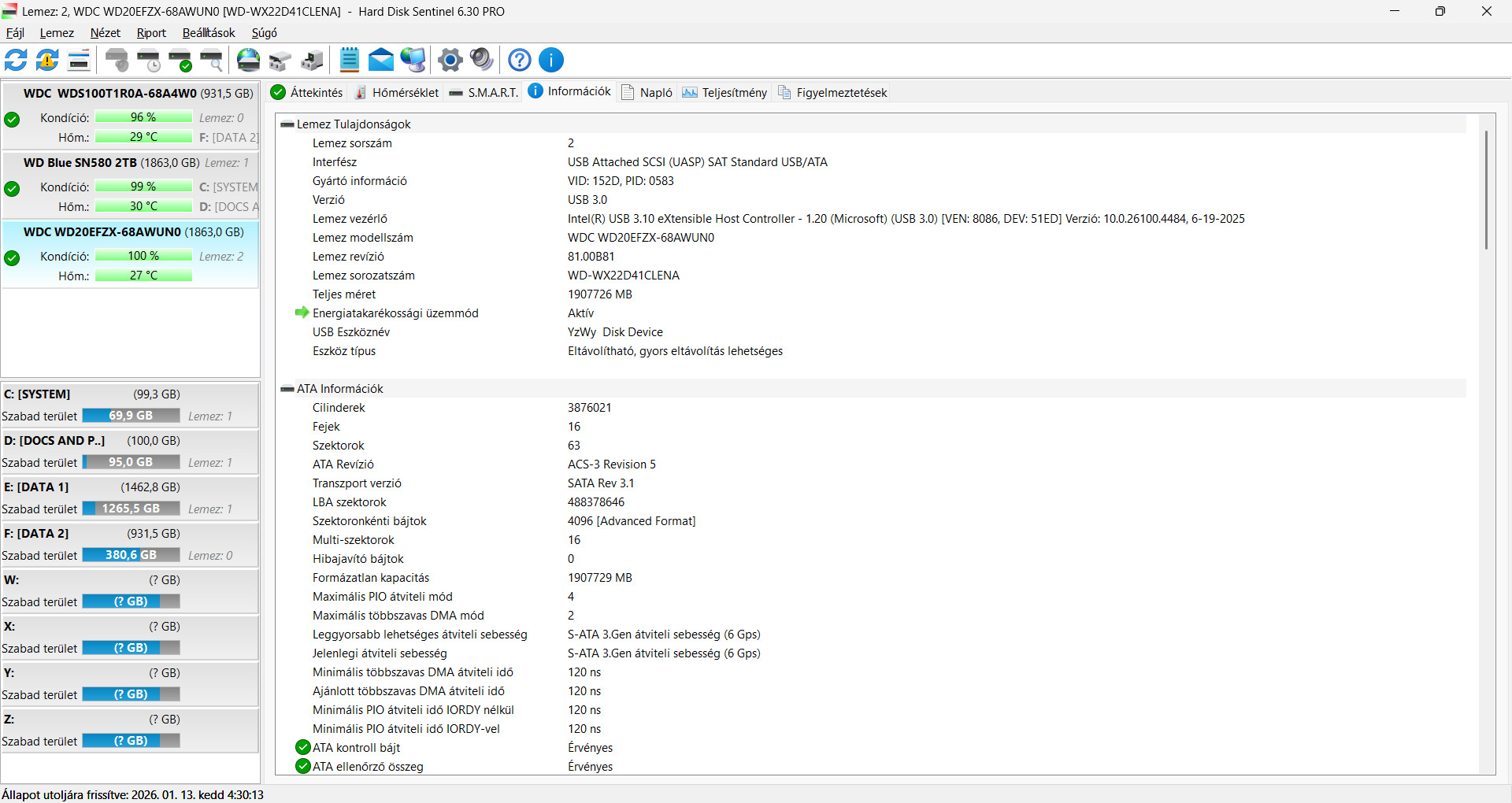 ELADÓ Western Digital WD Red Plus 3.5 2TB 5400rpm 128MB SATA3 (WD20EFZX ...