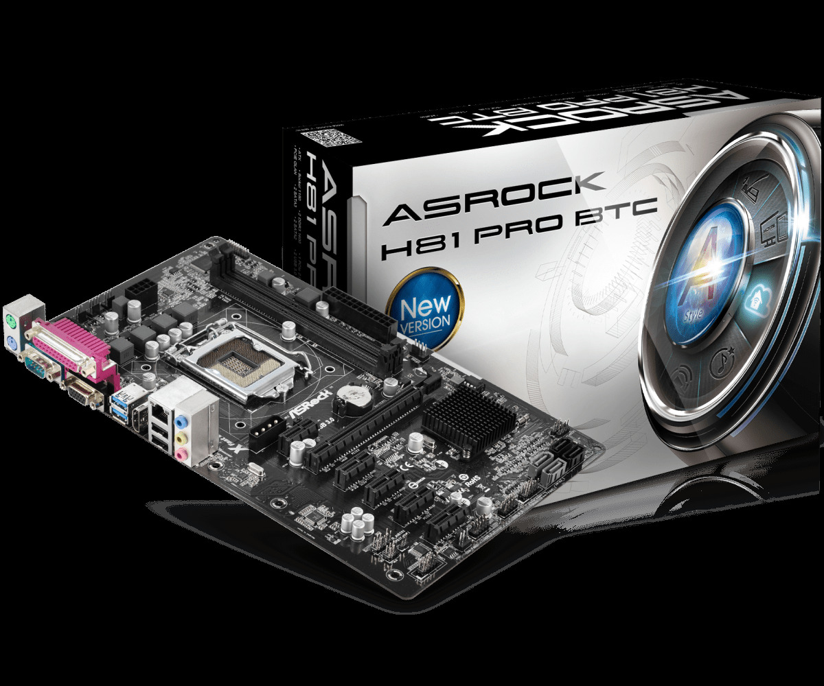 ASRock H81 Pro BTC és ASRock H110 Pro BTC+ - HardverApró