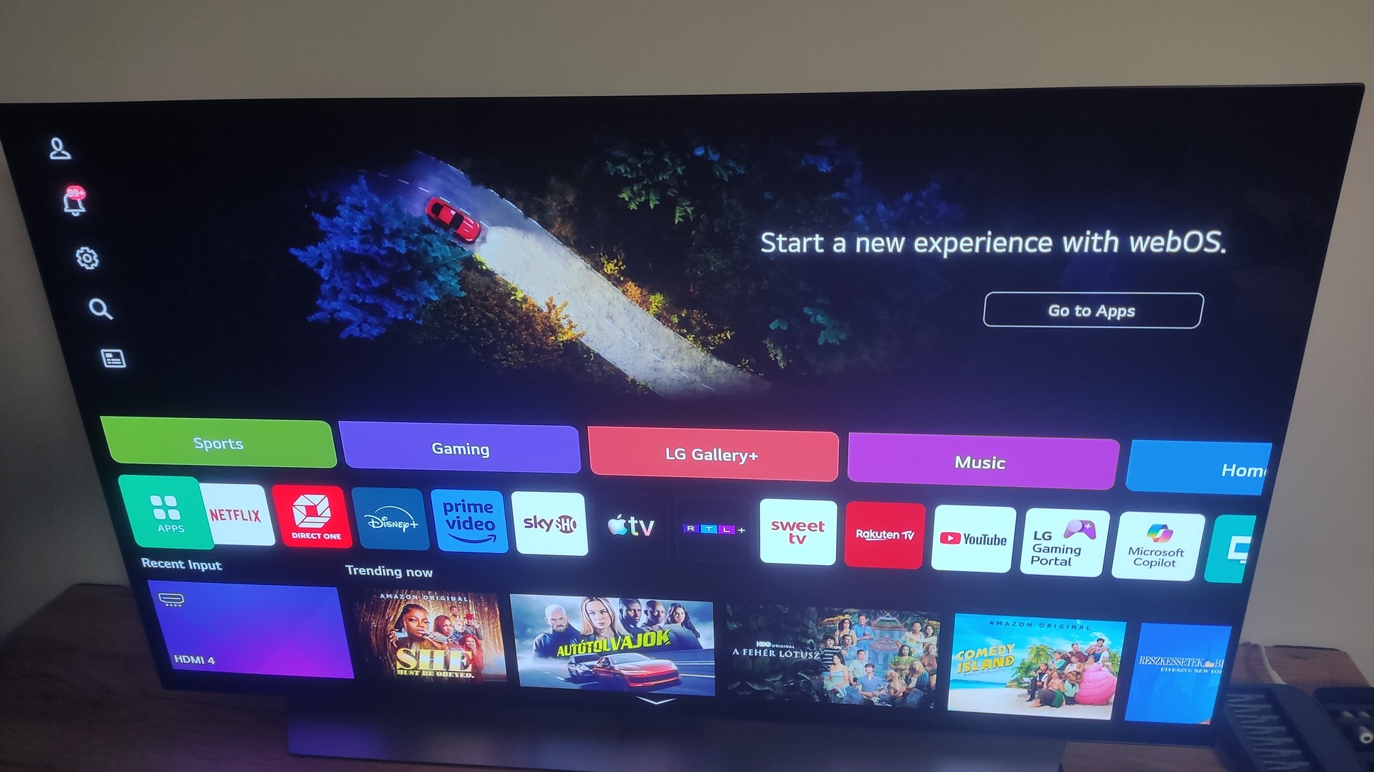 LG C2 48 inch fehér 4,5 hónap kisger garival - HardverApró