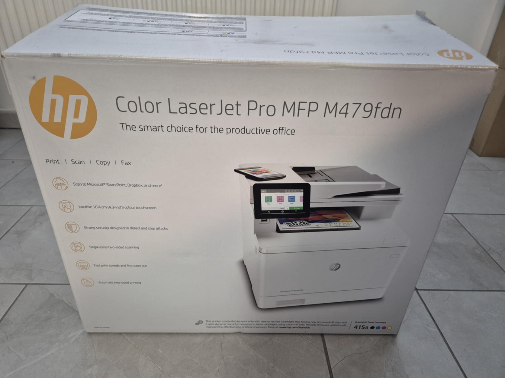 Eladó Hp Laser Jet Pro MFP M 479fdn nyomtató - HardverApró