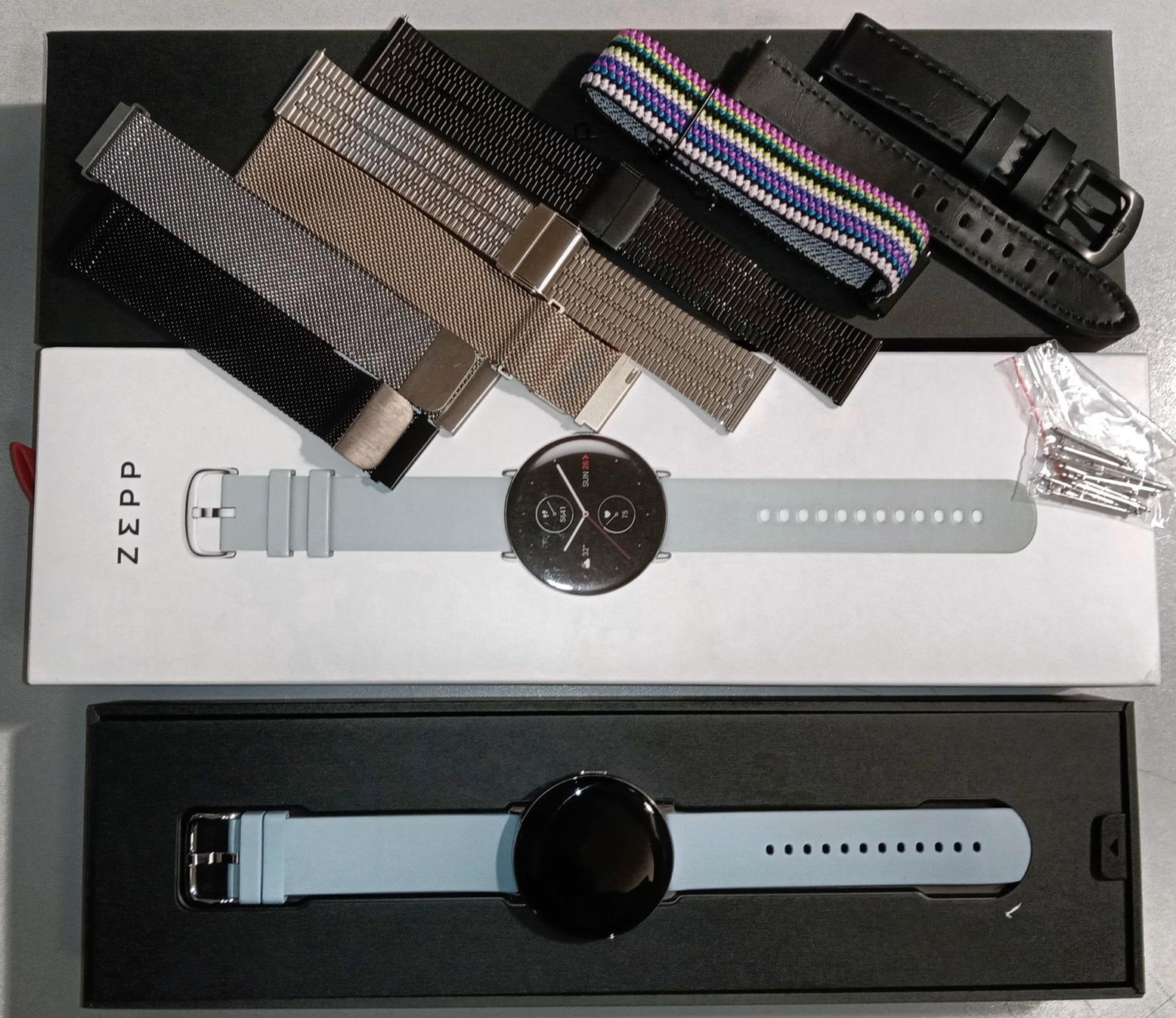 Amazfit Huami Zepp E Circle Ice Blue - HardverApró