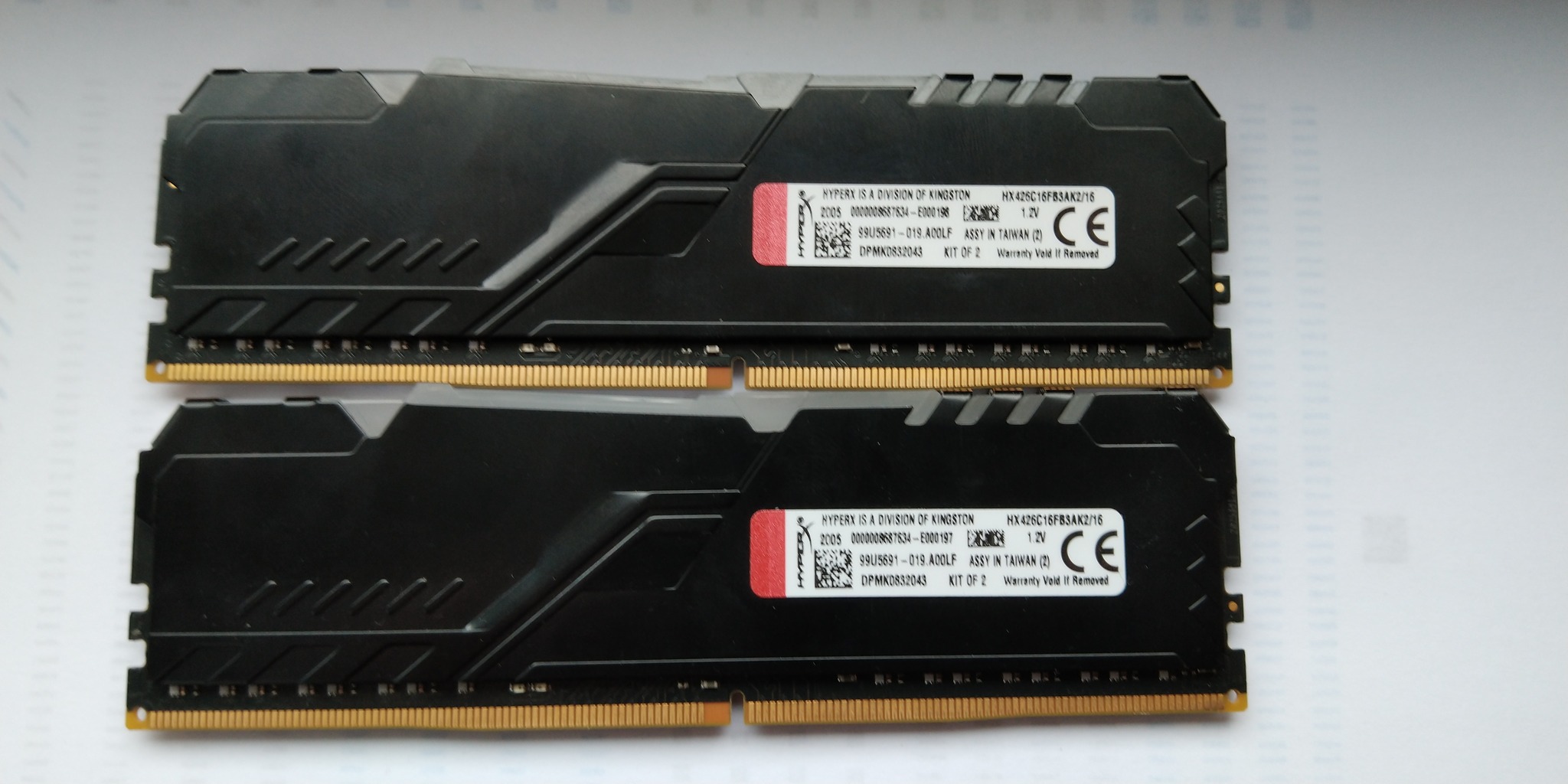 Kingston HyperX FURY RGB 16GB KIT (2x8GB) DDR4 2666MHz Csak ...