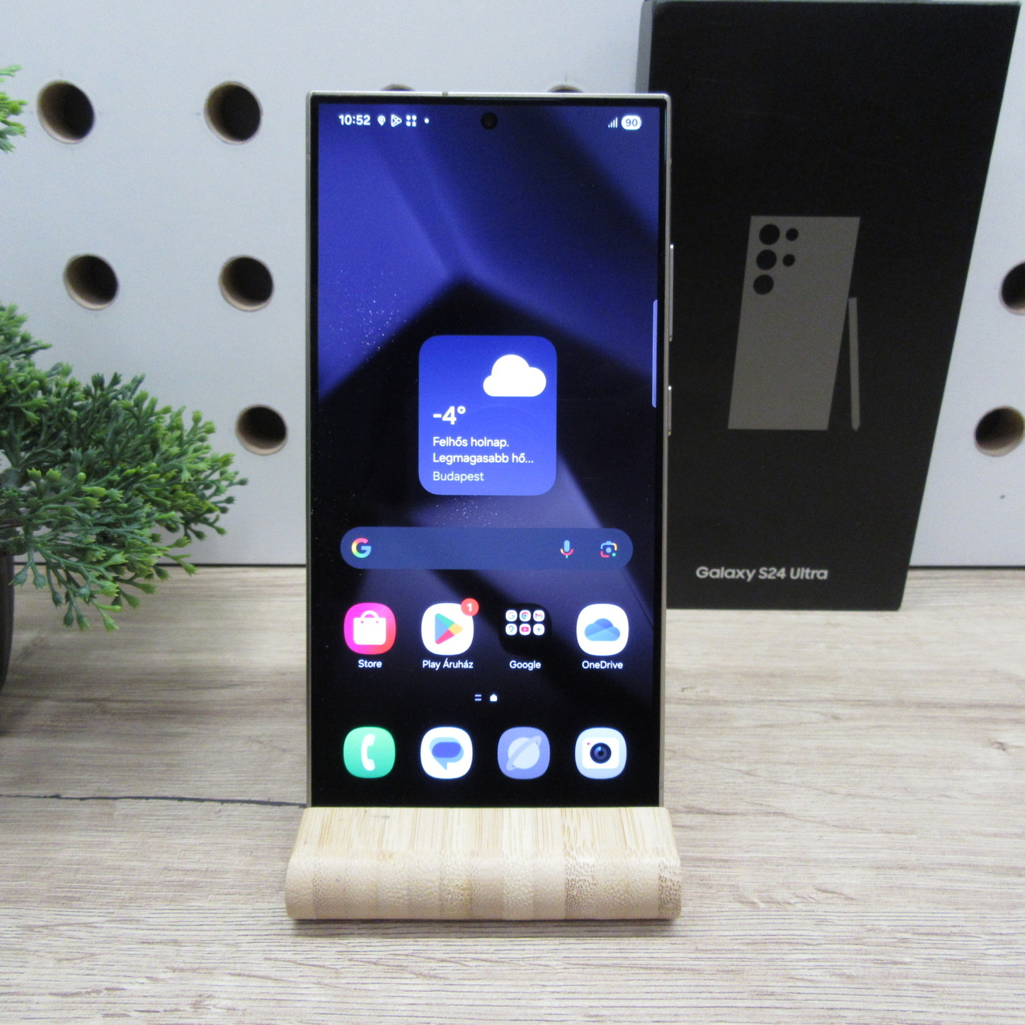 Samsung Galaxy S24 Ultra 12/256GB Titanium Gray használt, megkímélt ...