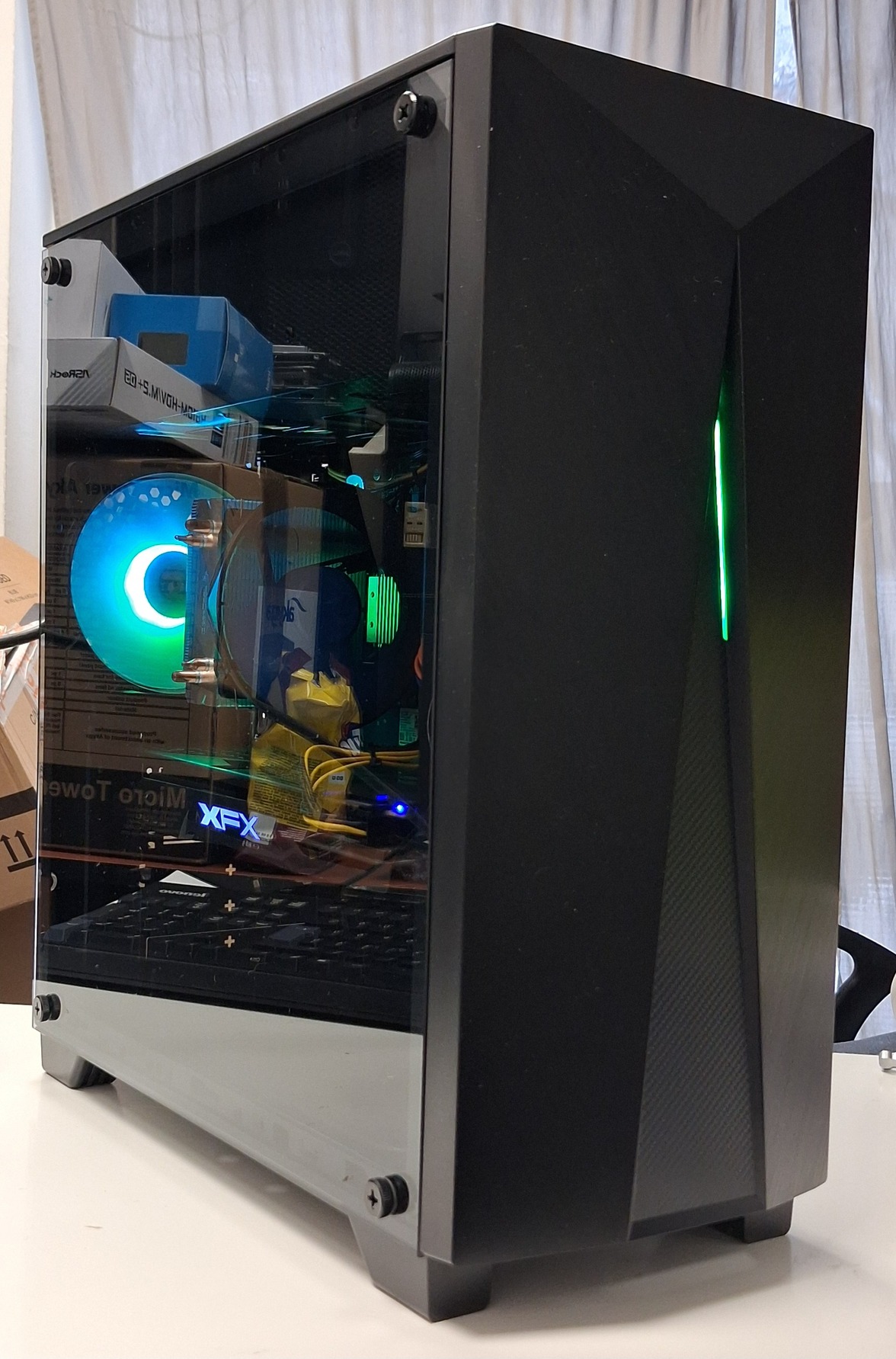 10. gen kezdő gamer PC (I3-10100, 16 GB RAM, 8 GB GPU) - HardverApró